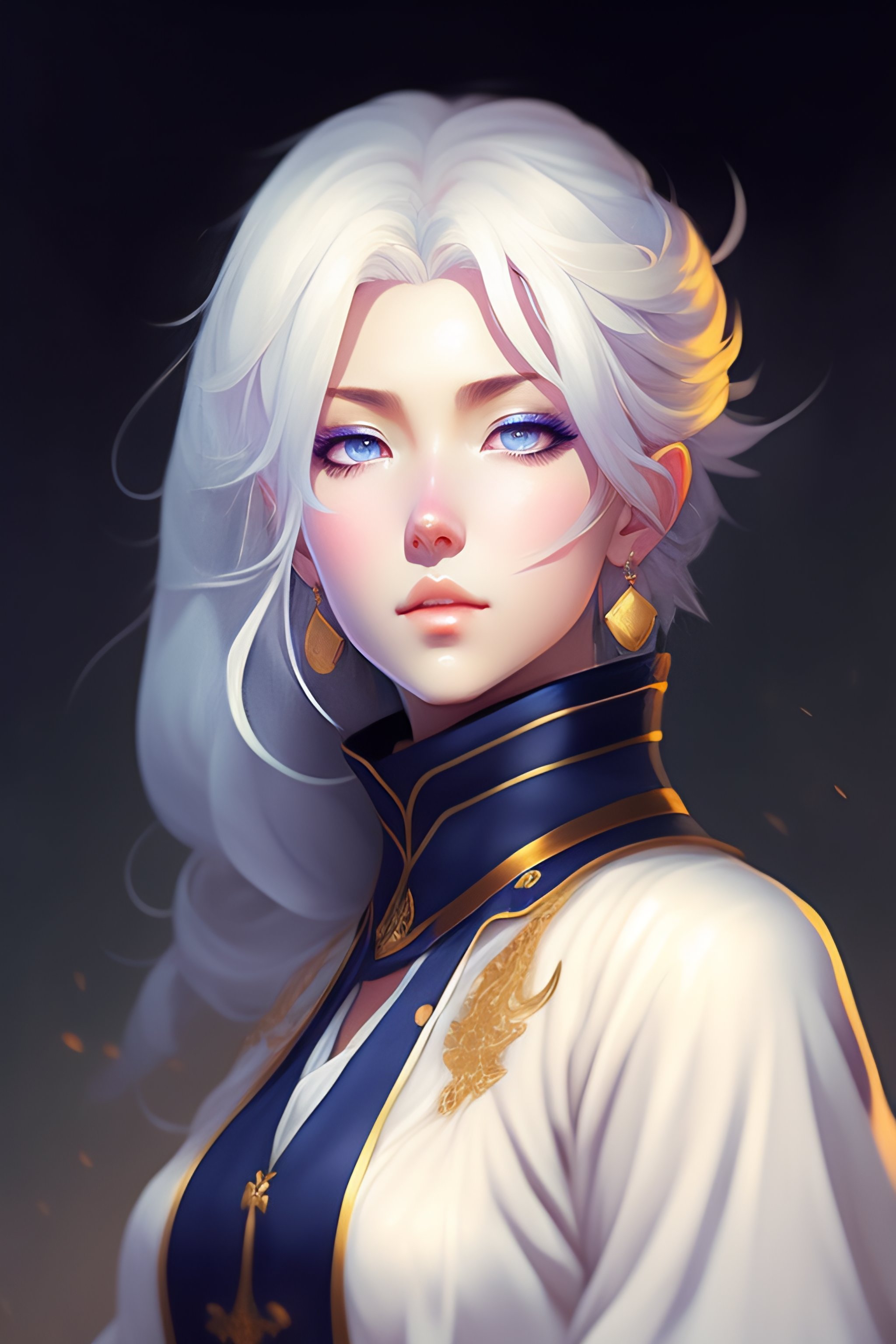 Lexica - Baroque oil painting anime key visual full body portrait ...