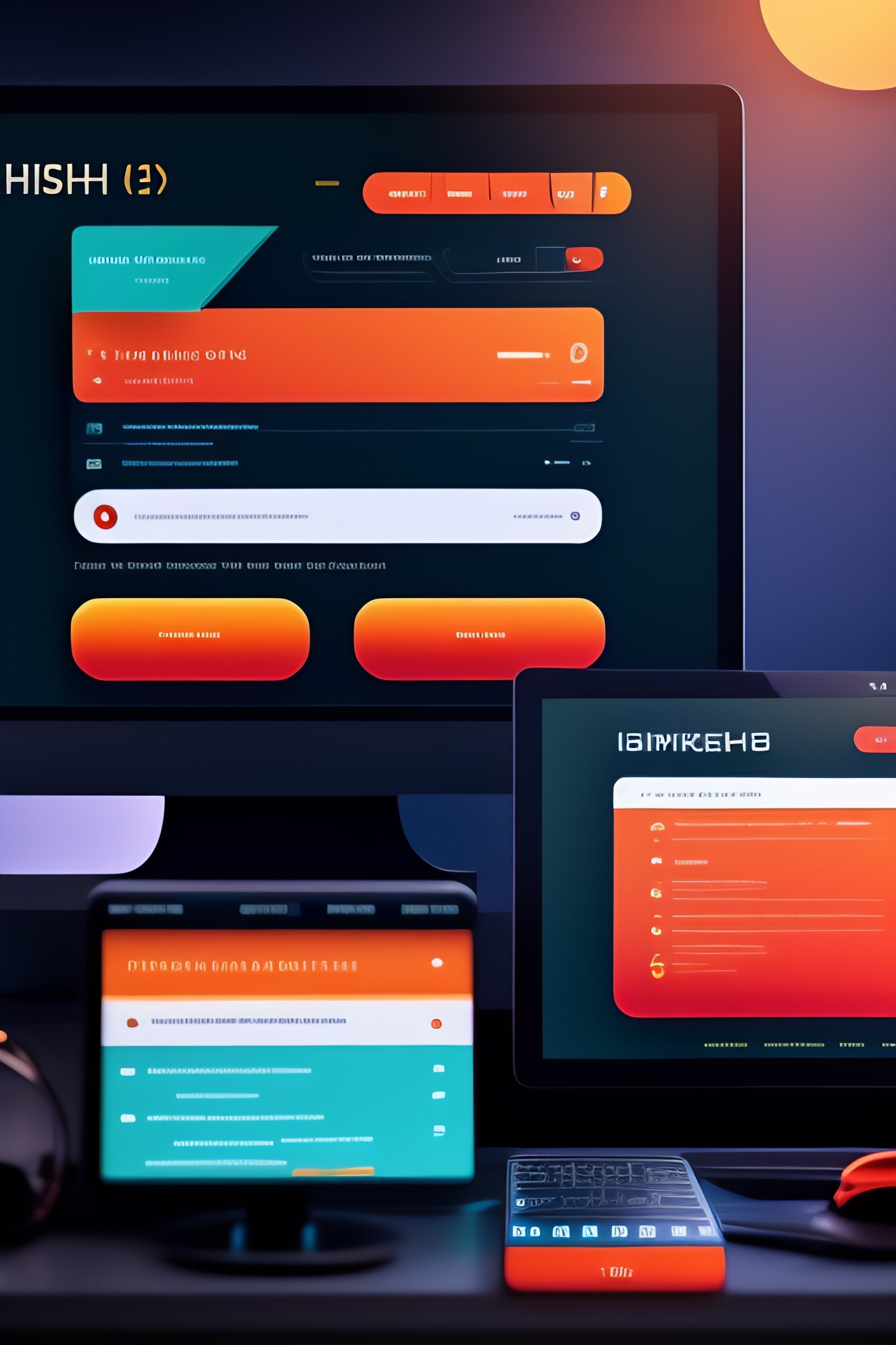 Lexica - Make an Ethical hacking website ui