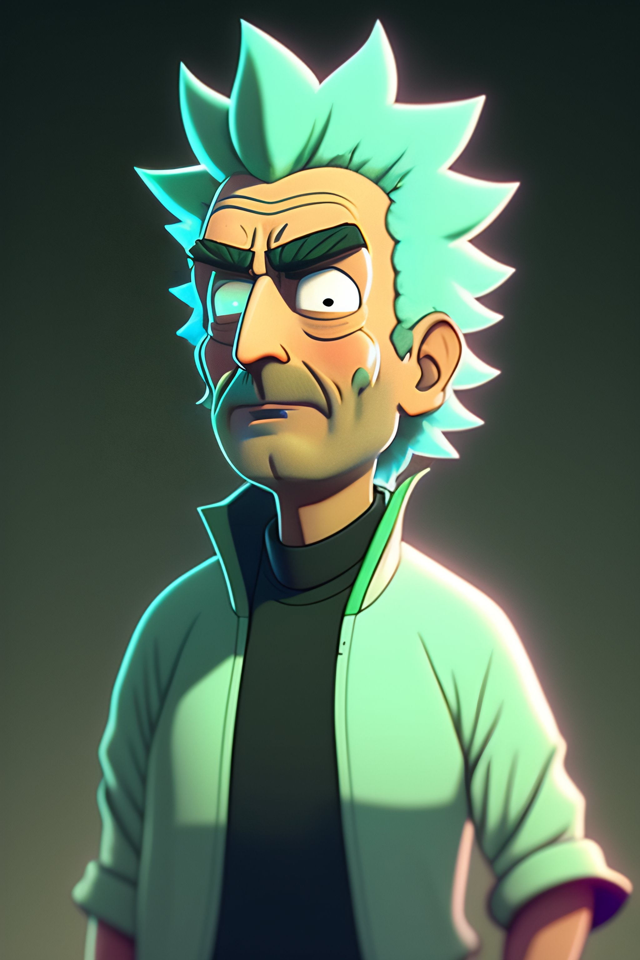 Lexica - Rick Sanchez, animation rick and morty