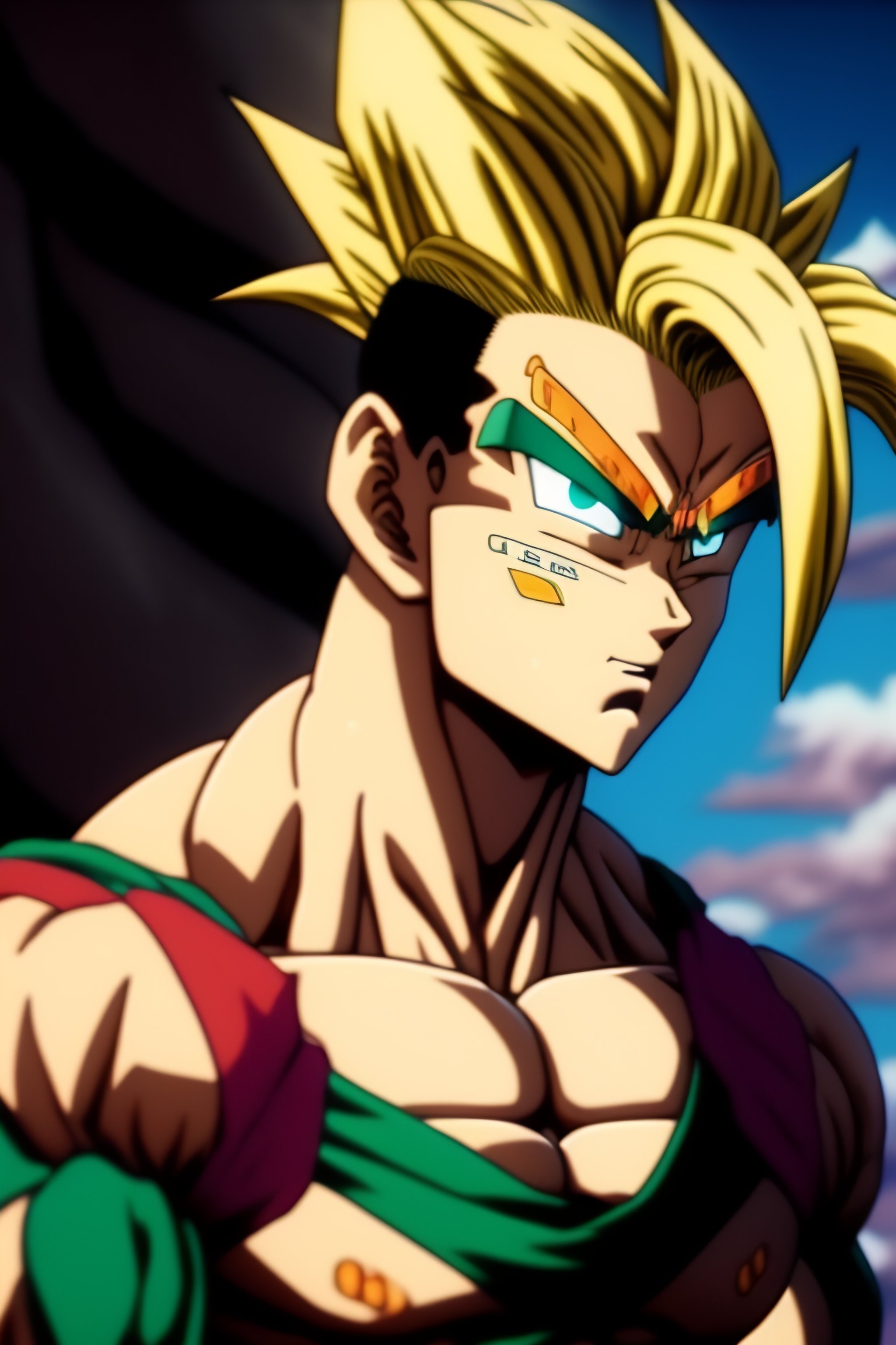 Lexica - Ritratto trunks dragon ball real life