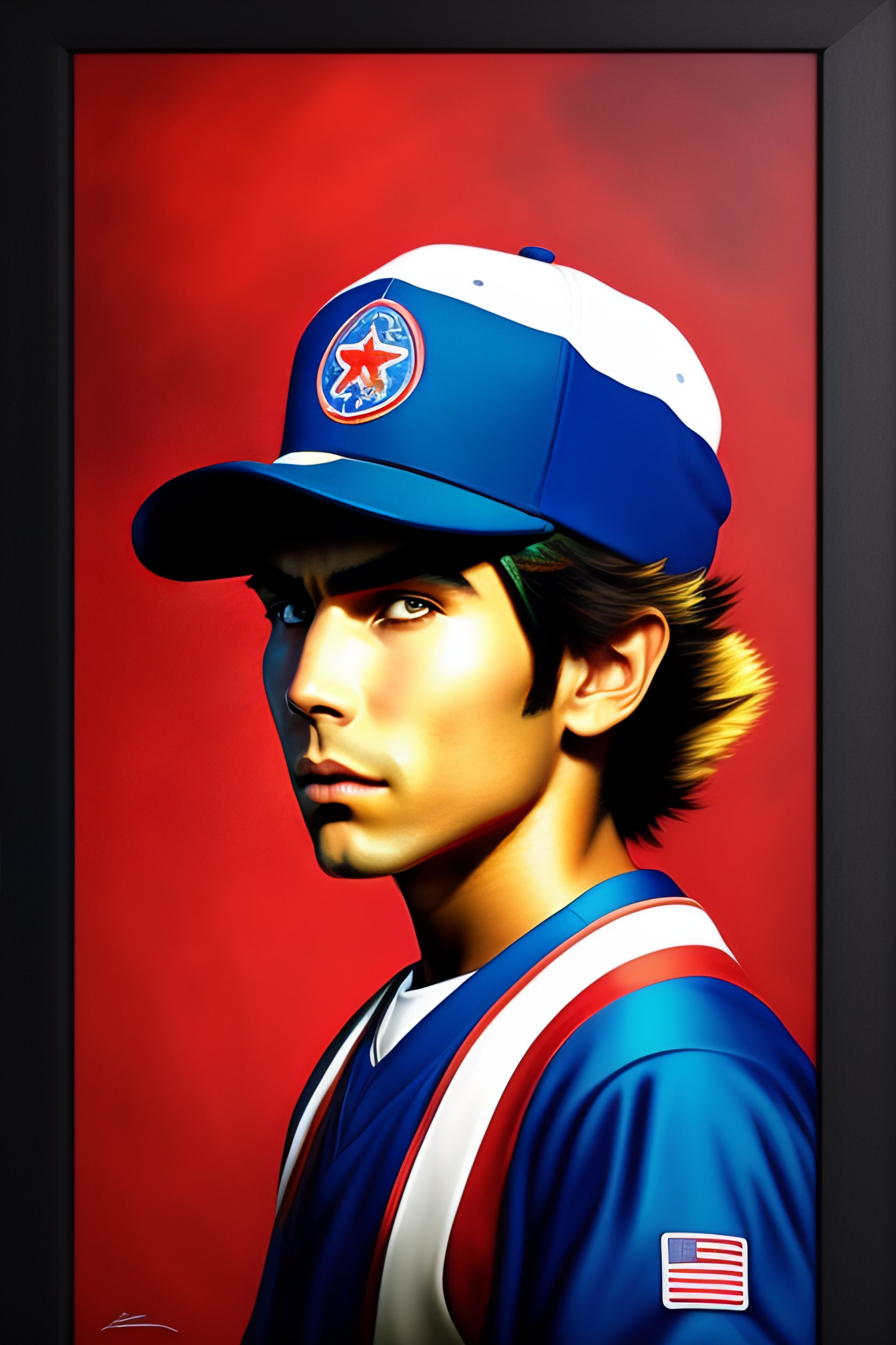 Lexica - A portrait of Ash Ketchum in real life