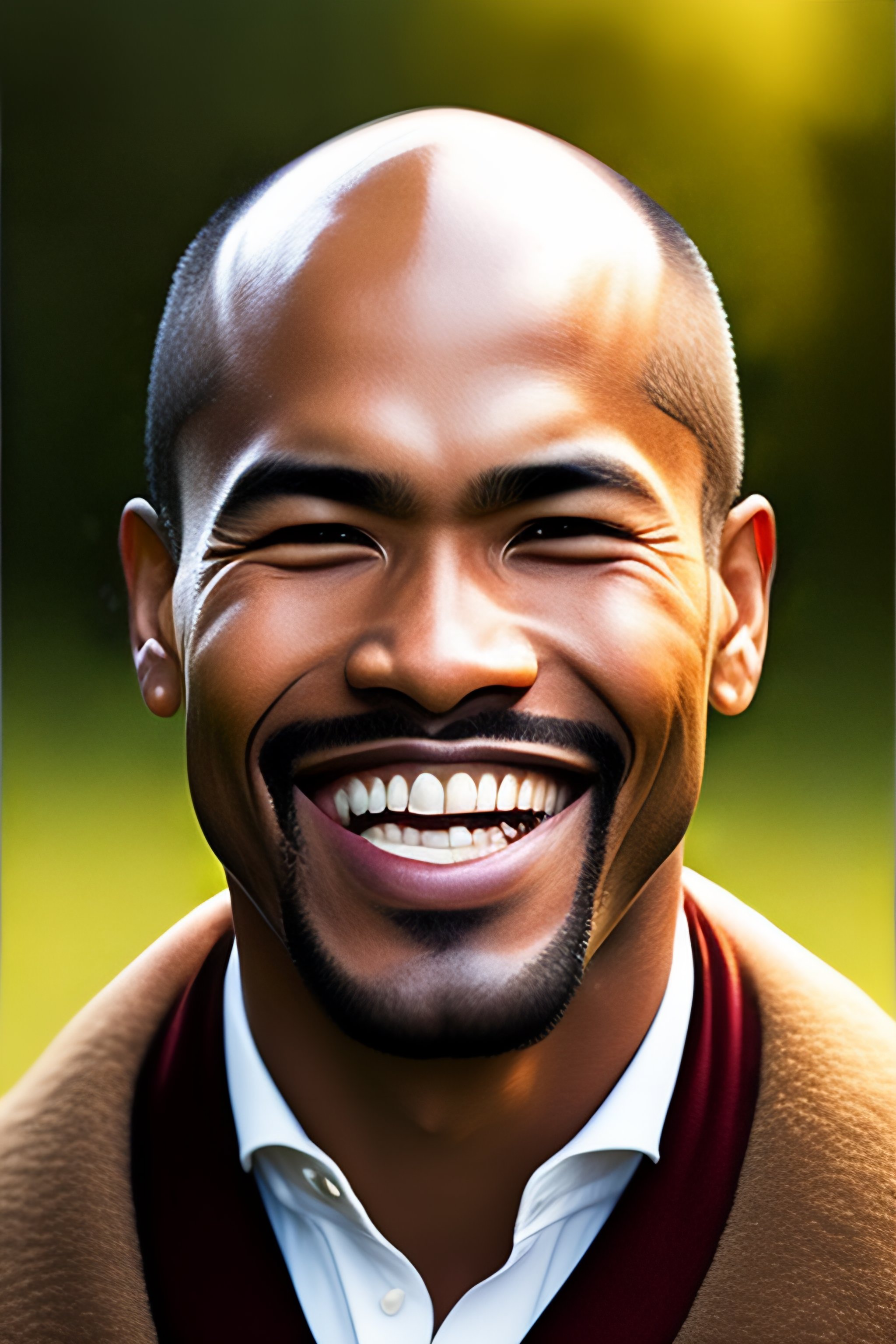 Lexica - Man, short, ugly, cross-eyed with large teeth, mestizo and bald