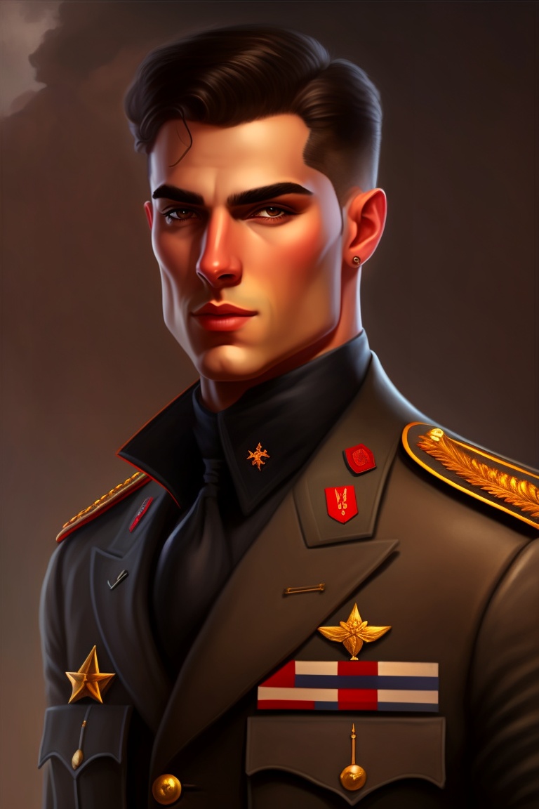 Lexica - Man, dramatic look, dramatic pose, beautiful background, war ...