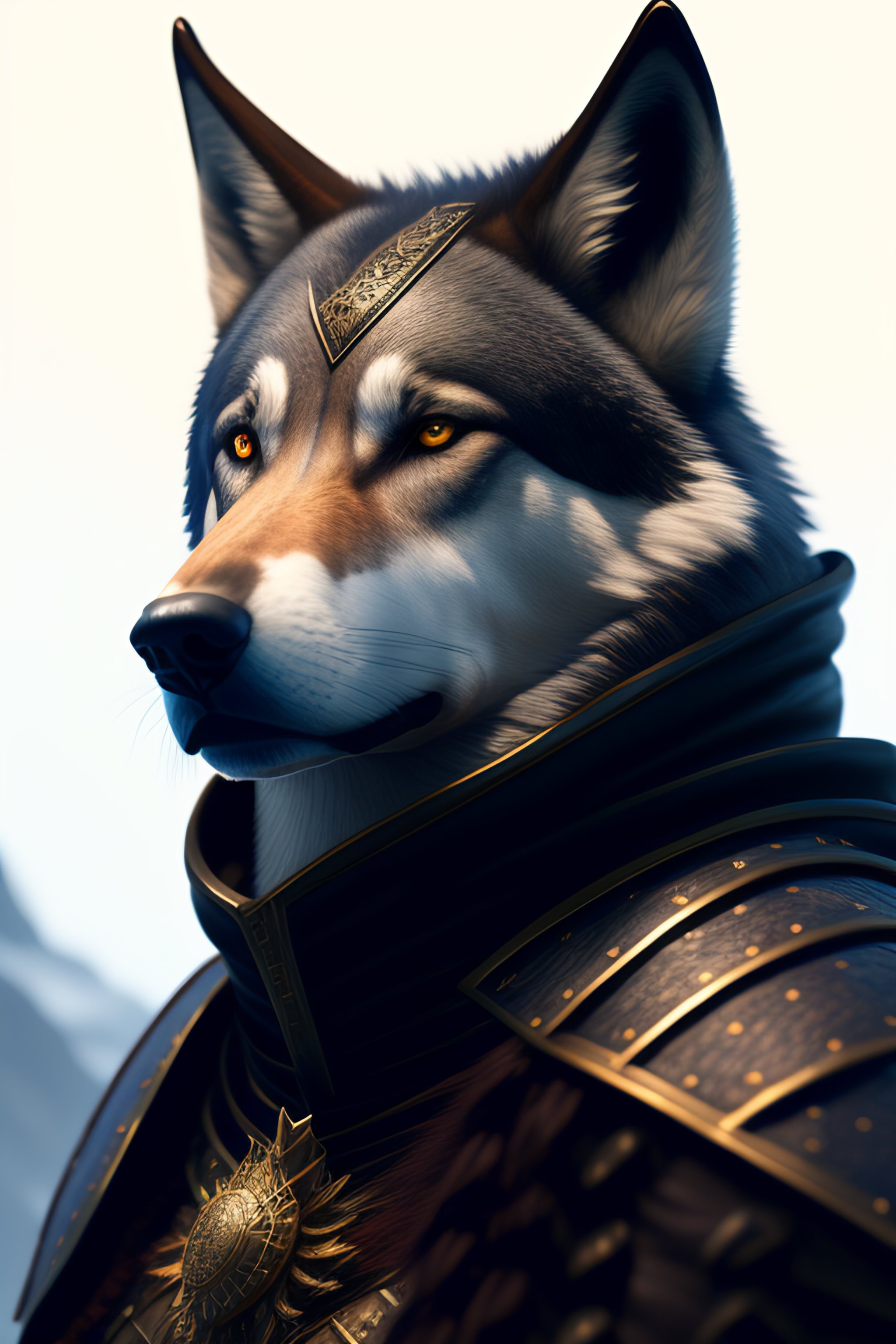 Lexica - Highly detailed portrait of geralt of rivia, batman, wolf ...