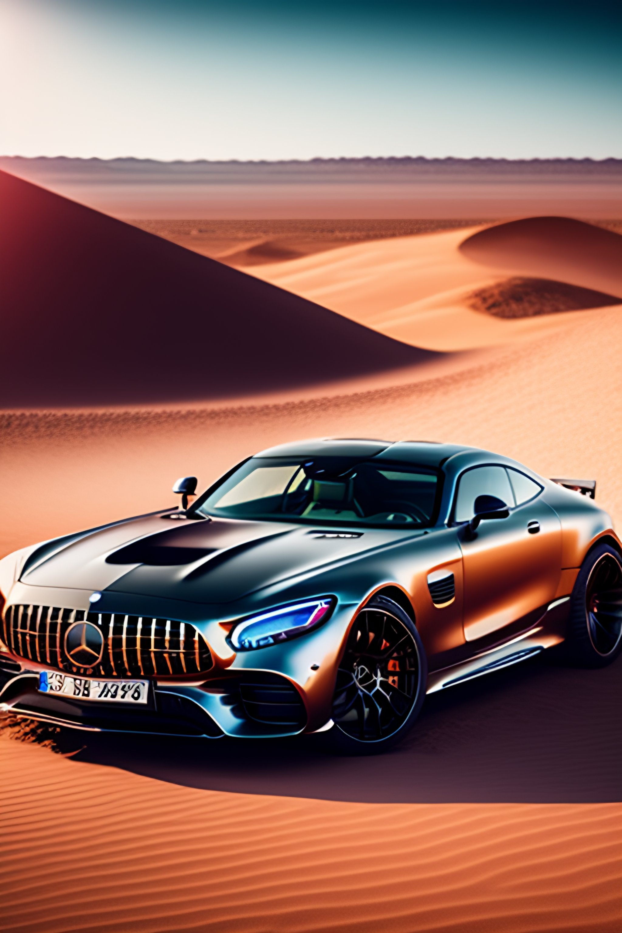 Lexica - Mercedes amg in the desert, iso 400, surrealistic, 8k ,vehicle ...