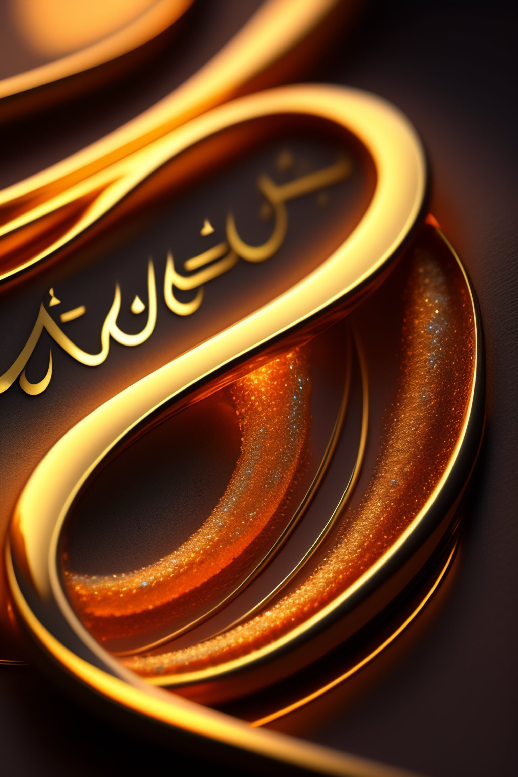 Lexica - Allah name ahextremely detailed stunning beautiful futuristic ...