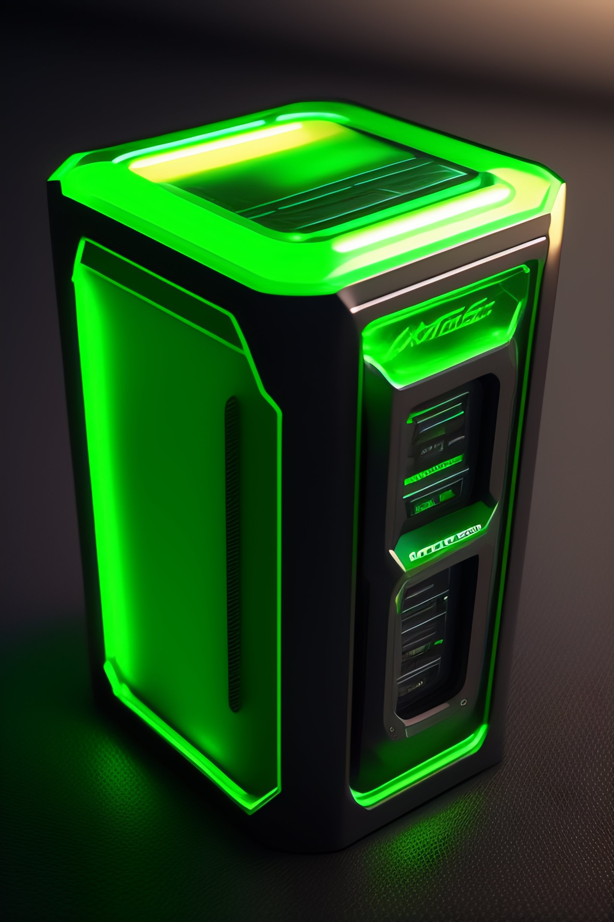 Lexica - Cyberpunk concept inspired weed box, futuristic look, highly ...