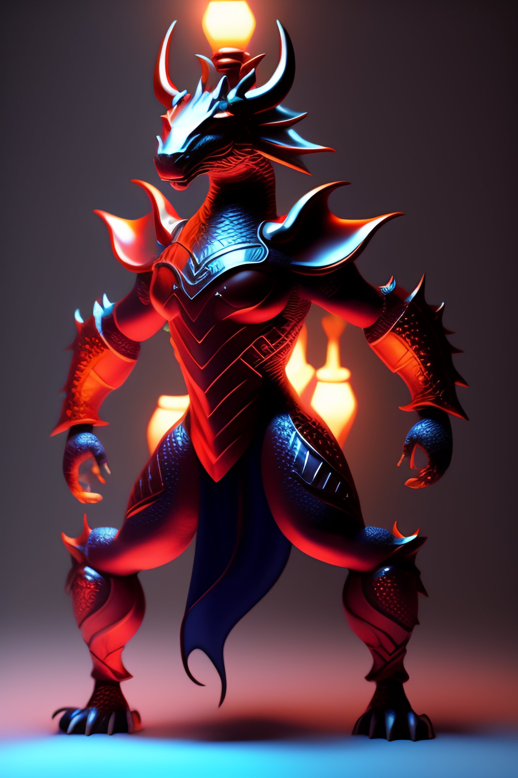 Lexica - Humanoid dragons dancing tango, ethereal, symmetrical, soft ...