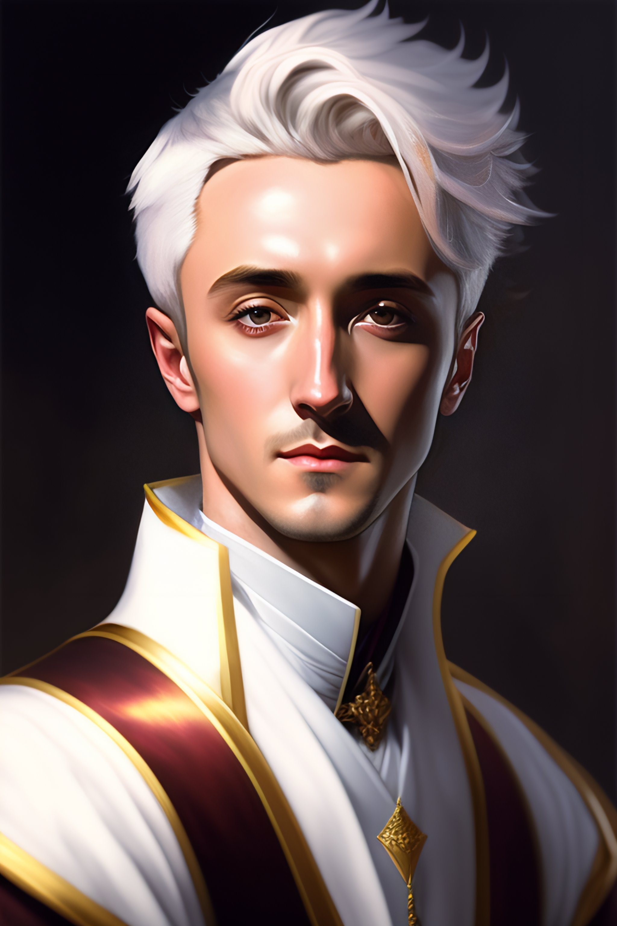 Lexica - Tom Felton Baroque oil painting anime key visual full body ...