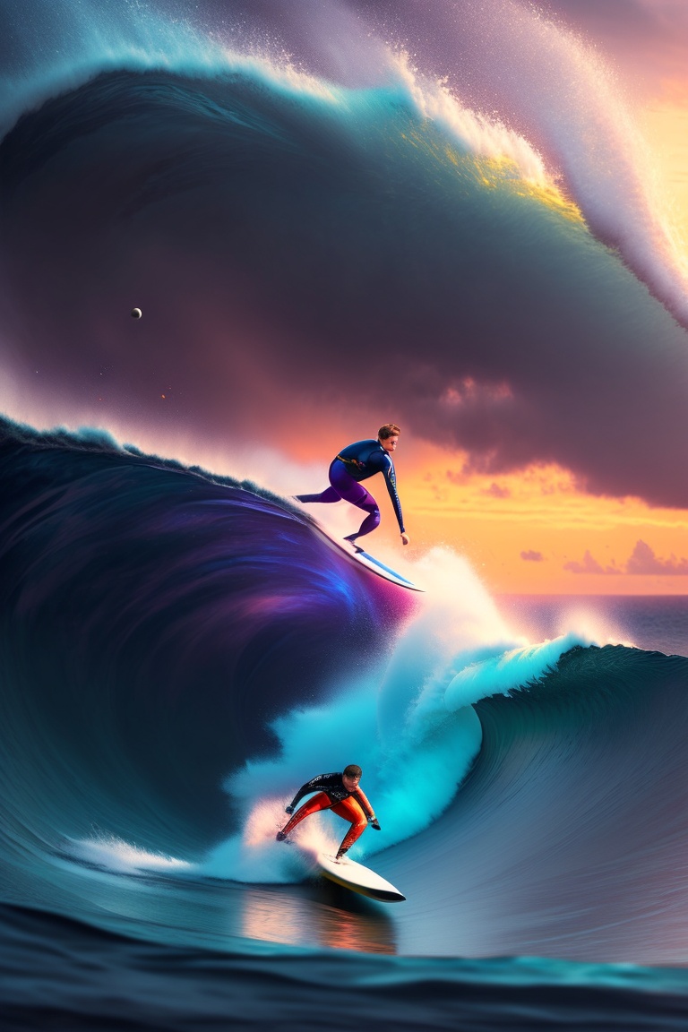 Lexica - ((andrew tate)) on a surfing movie poster, epic masterpiece ...
