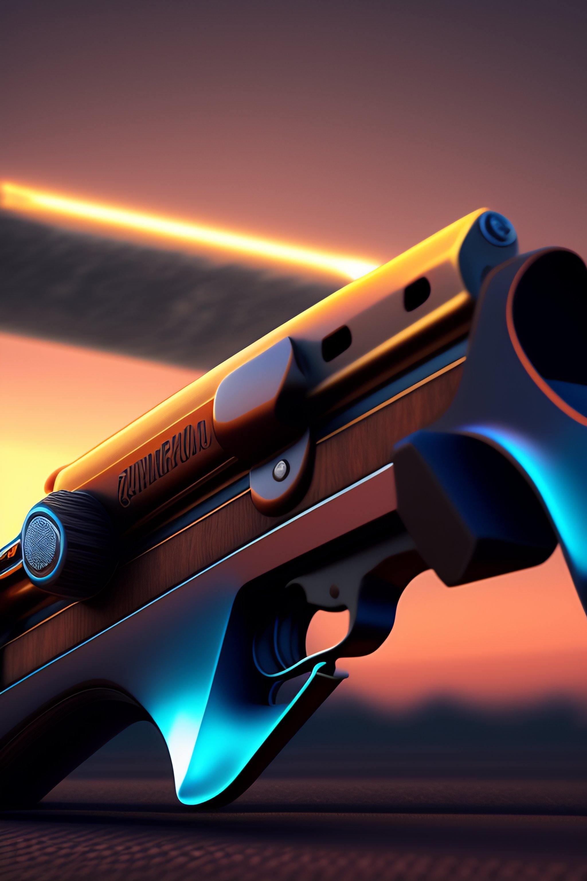 Lexica - A modern retro gun