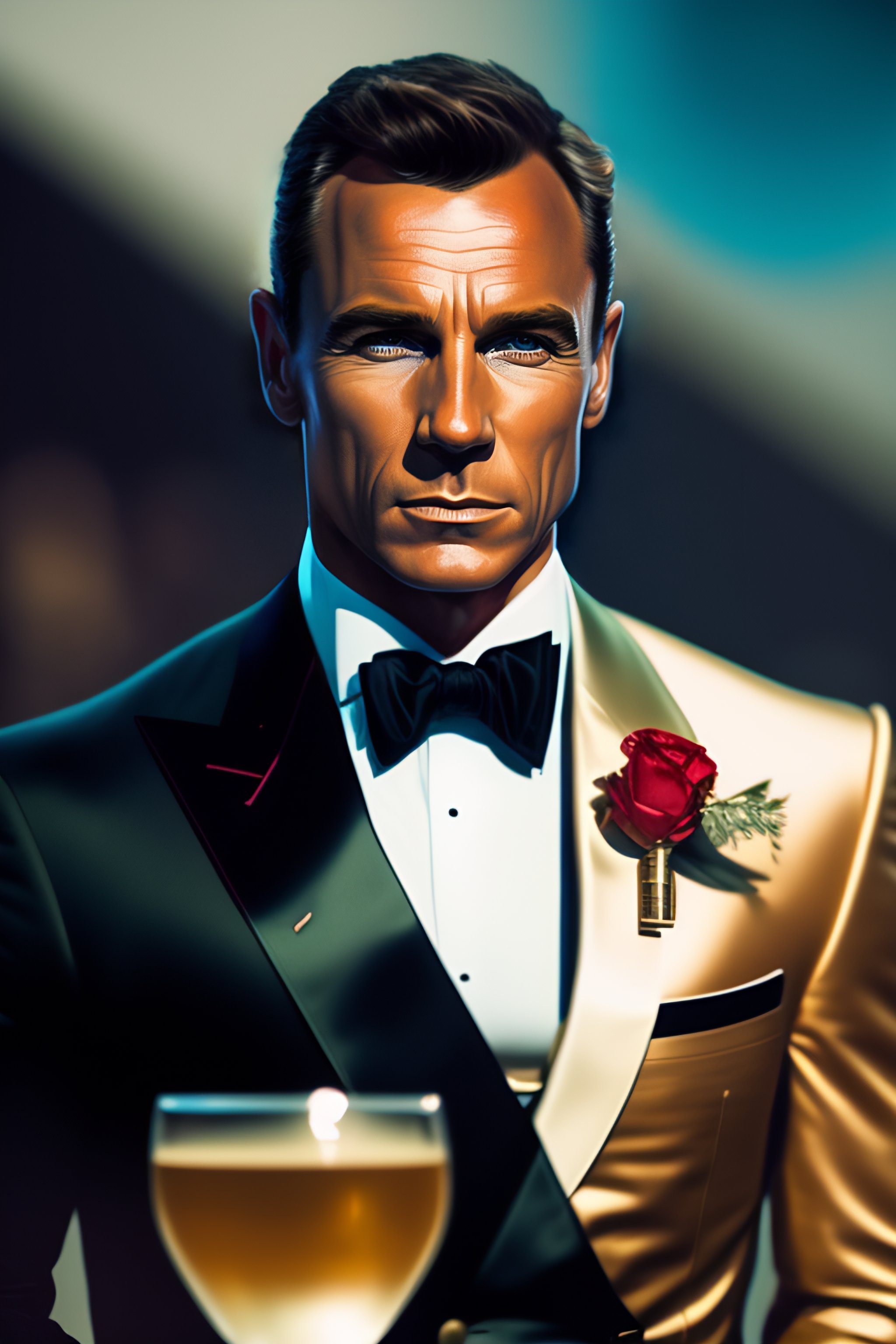 Lexica - Portrait of james bond