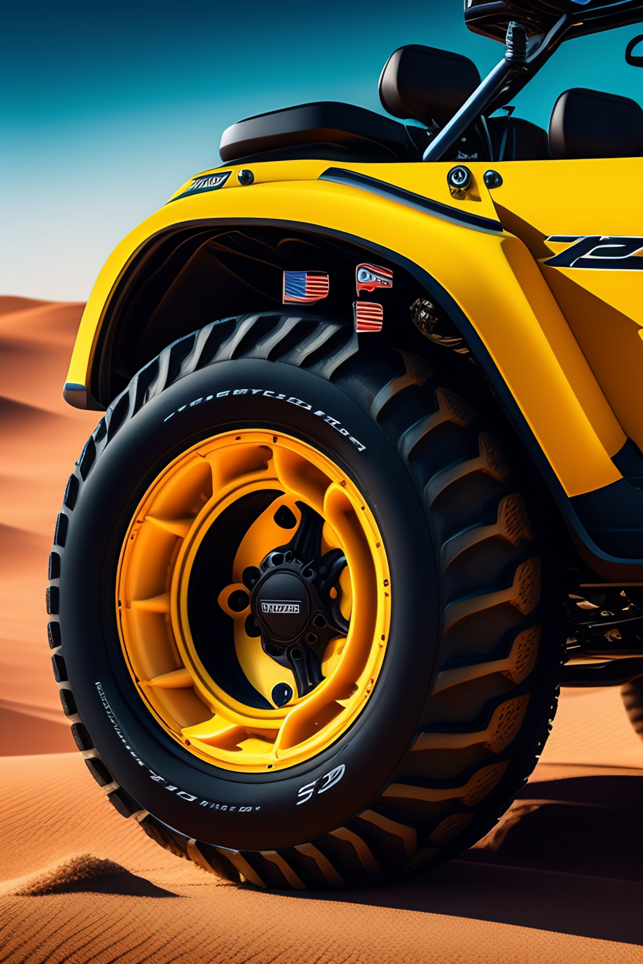 Lexica - New futures tyres design concept off-road ATV buggy protector ...