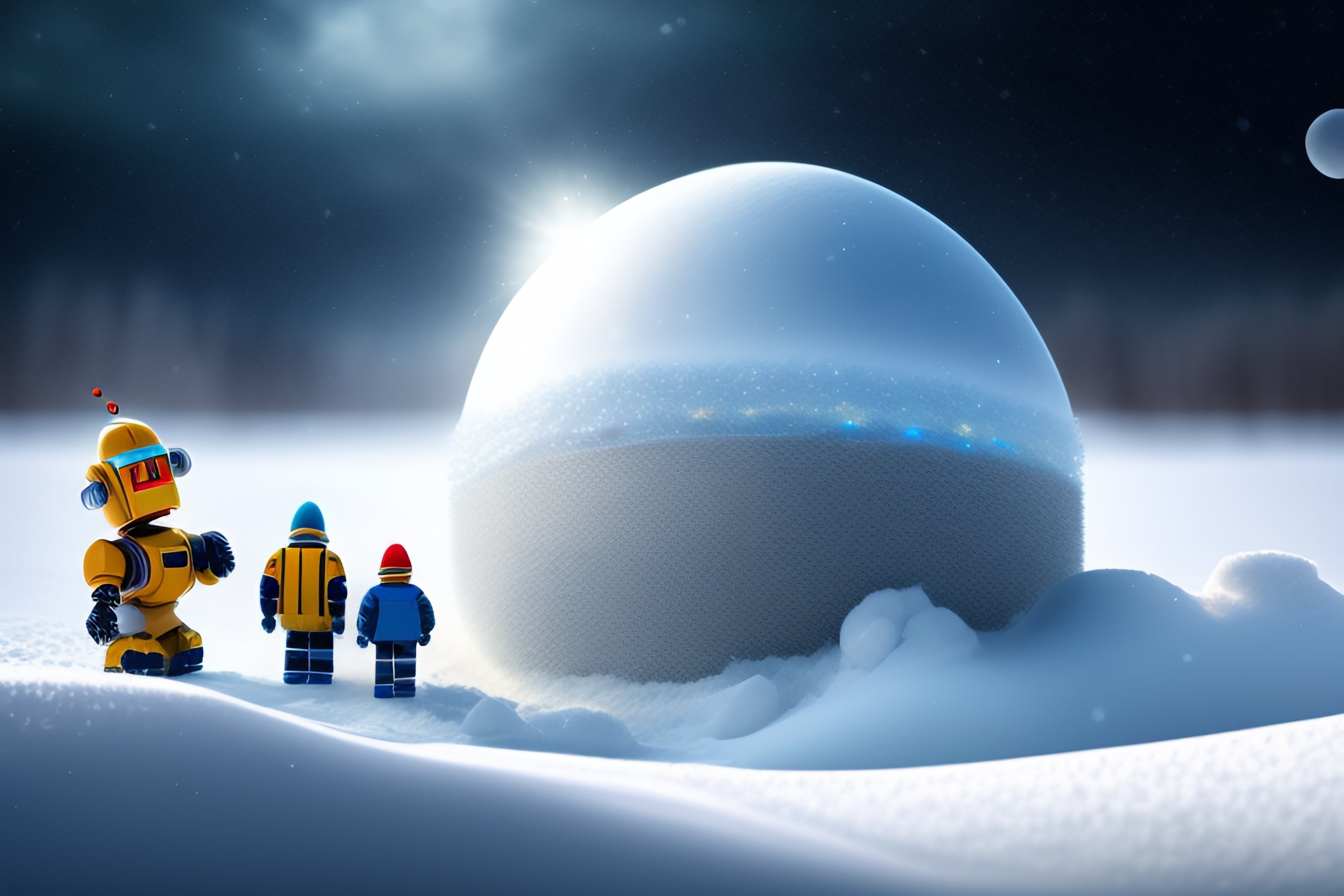 Lexica - Robots and human children are making a big snowball in the ...