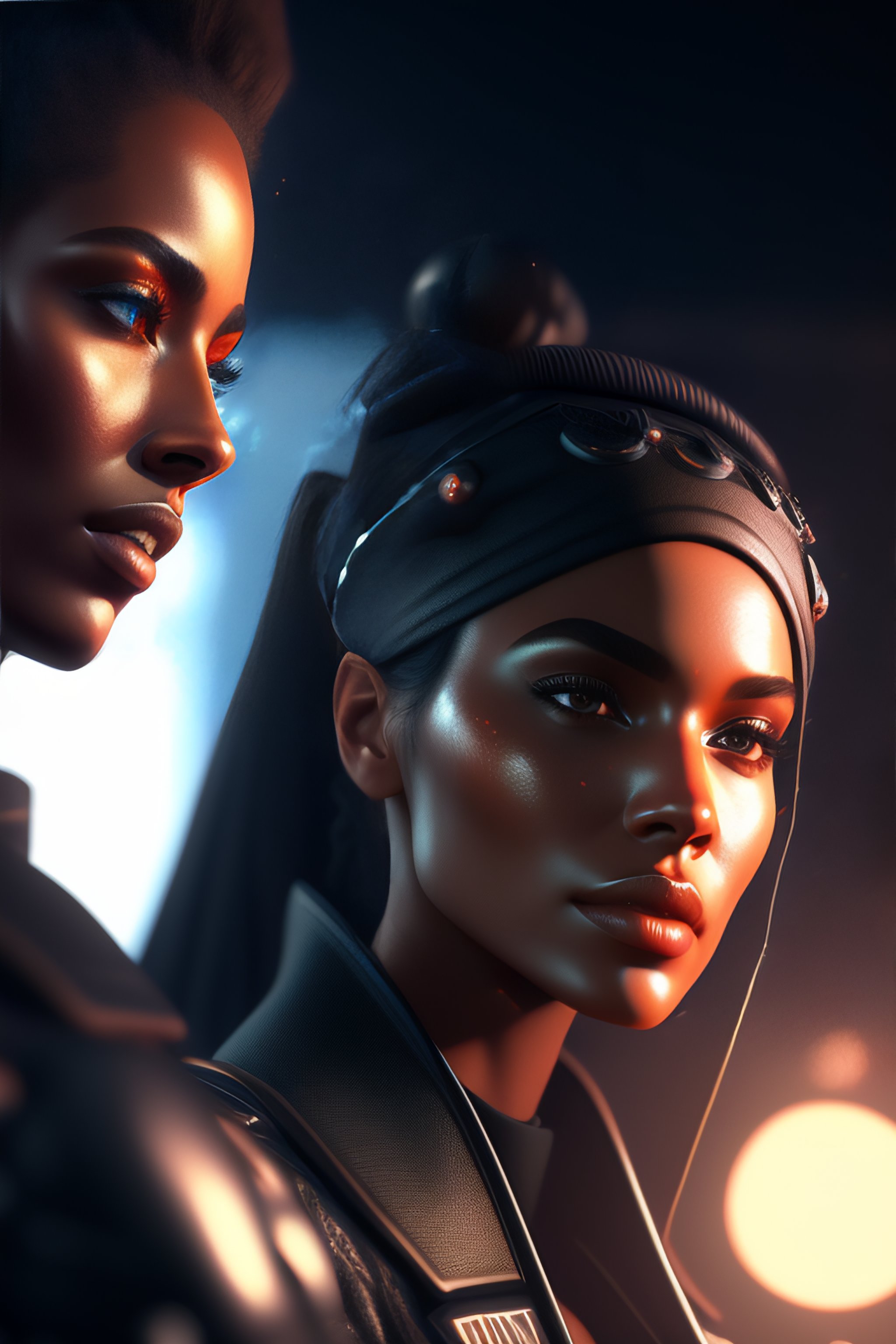 Lexica - Neural network god,unreal engine, octane render, trending on ...