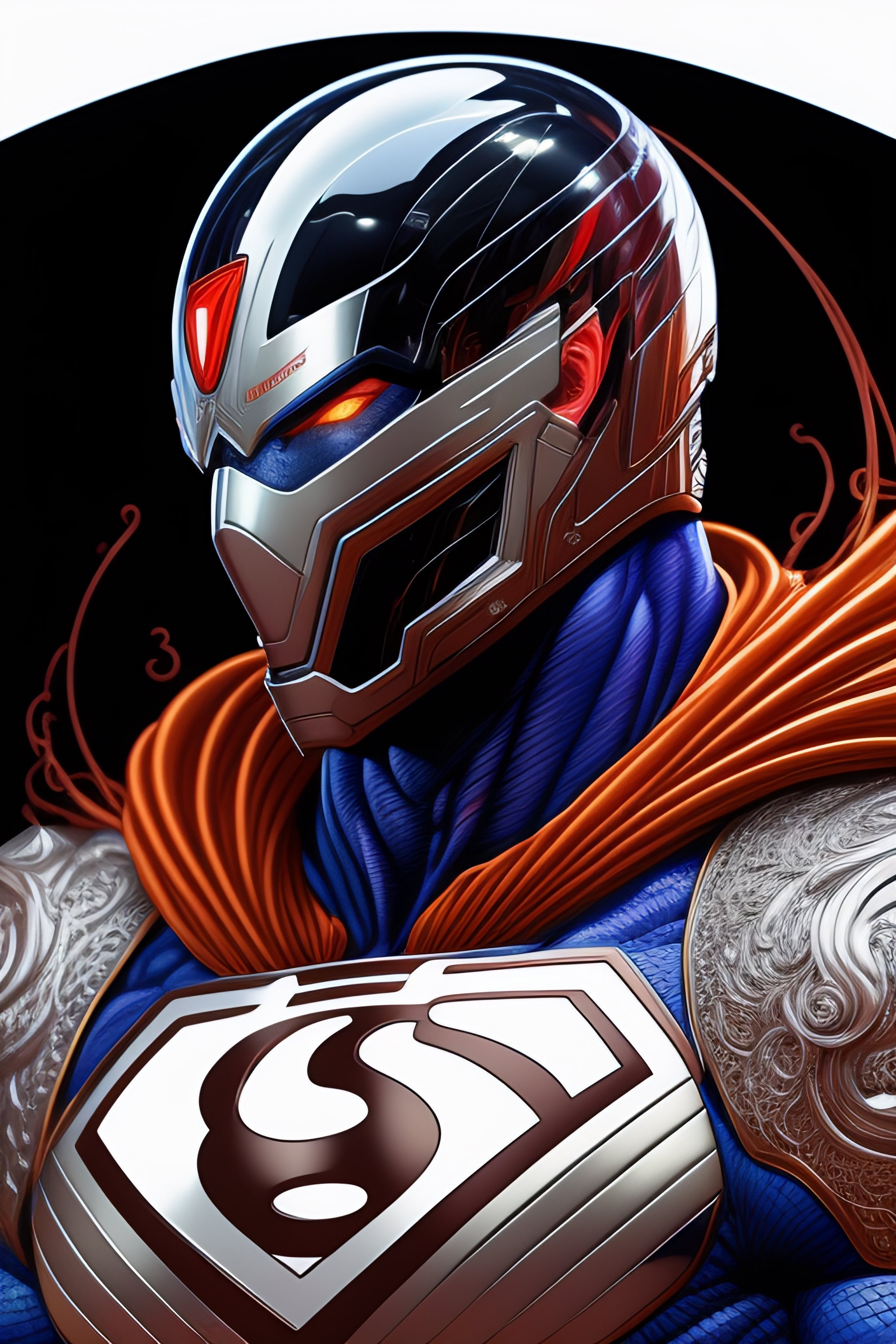 Lexica - Colorful!!! venom superman portrait by laurie greasley and ...