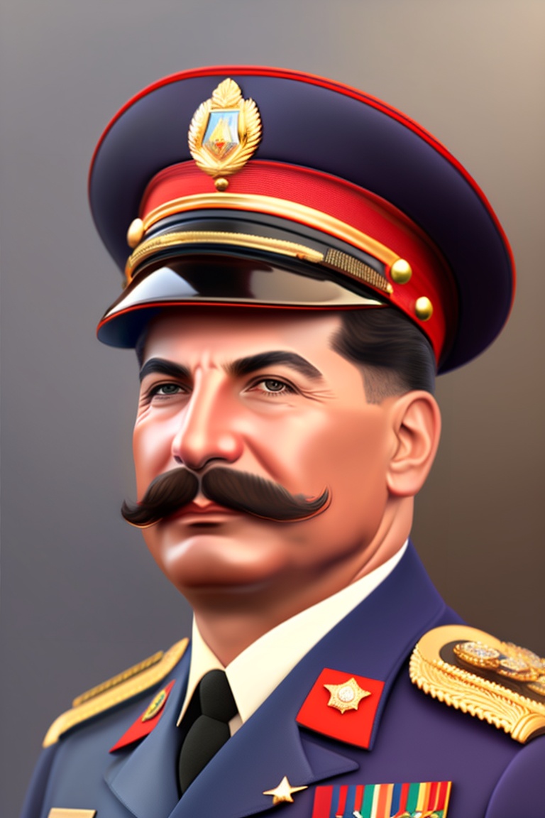 Lexica - Joseph Stalin, photorealistic graphics