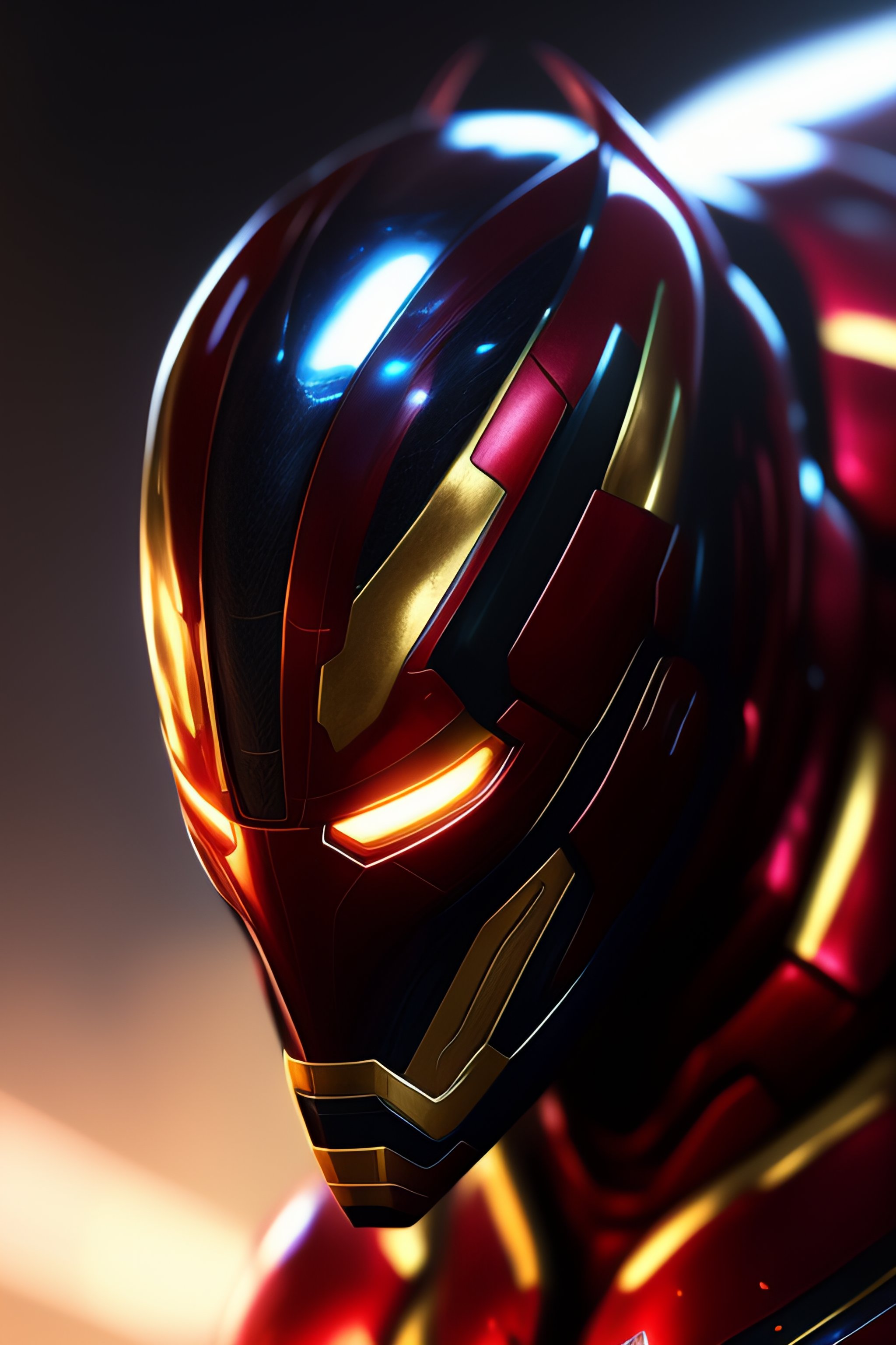 Lexica - Venom as ironman, dynamic lighting, photorealistic fantasy ...