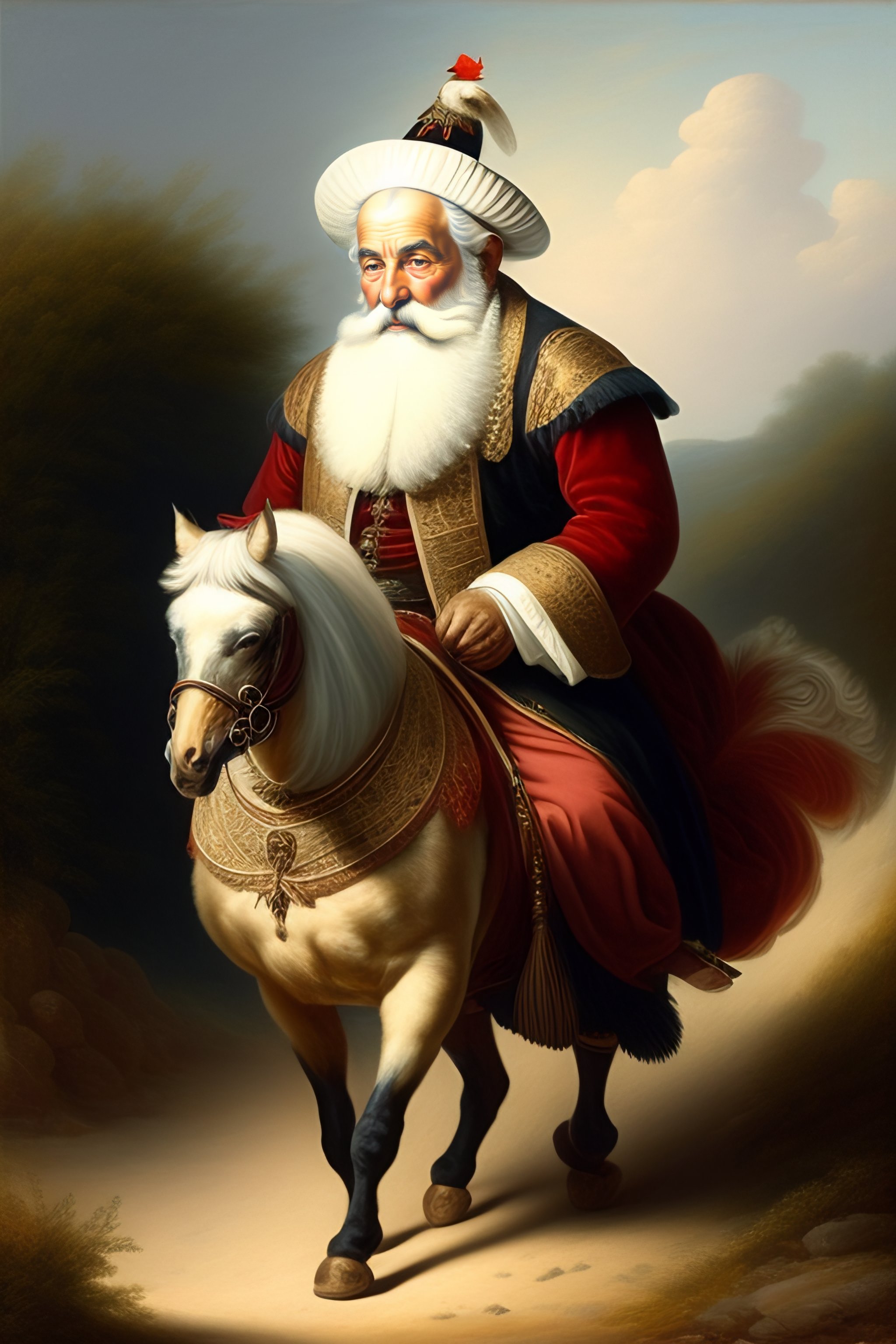 Lexica - An old Jewish man from the 18th century with a white beard ...