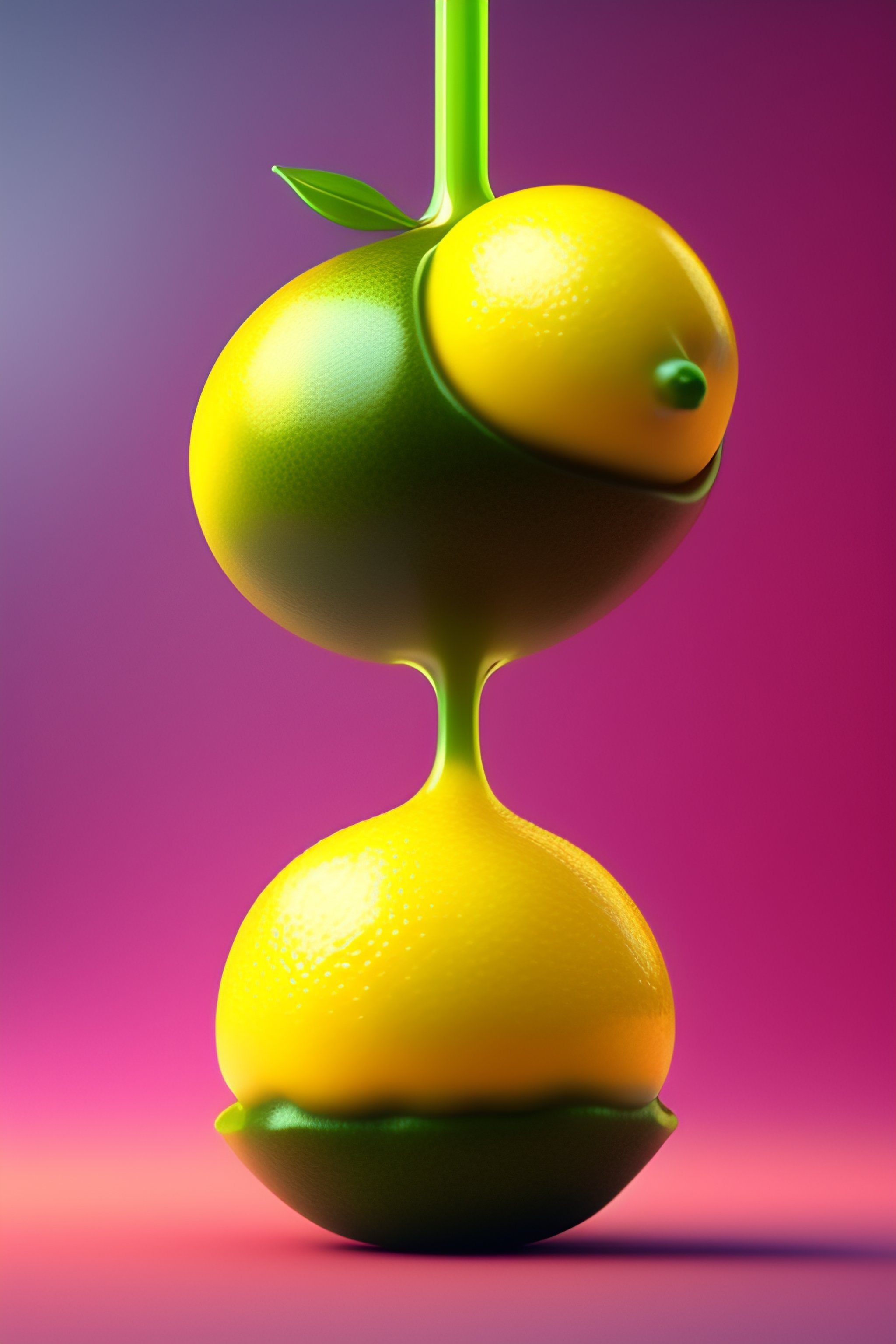 Lexica - An lemon ooze creature in a dr seuss artstyle, adorable and ...