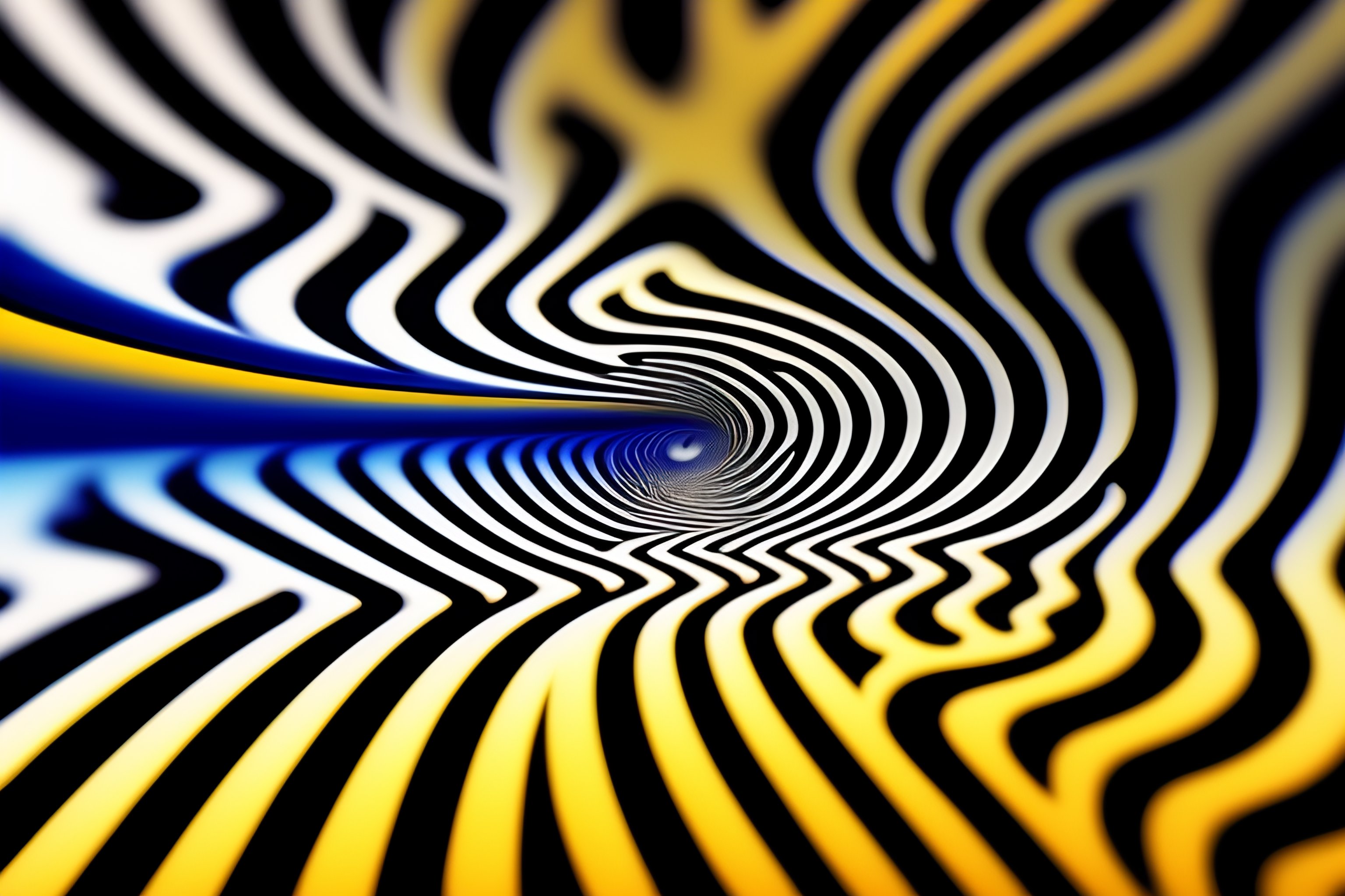 Lexica - Optical illusion stripes