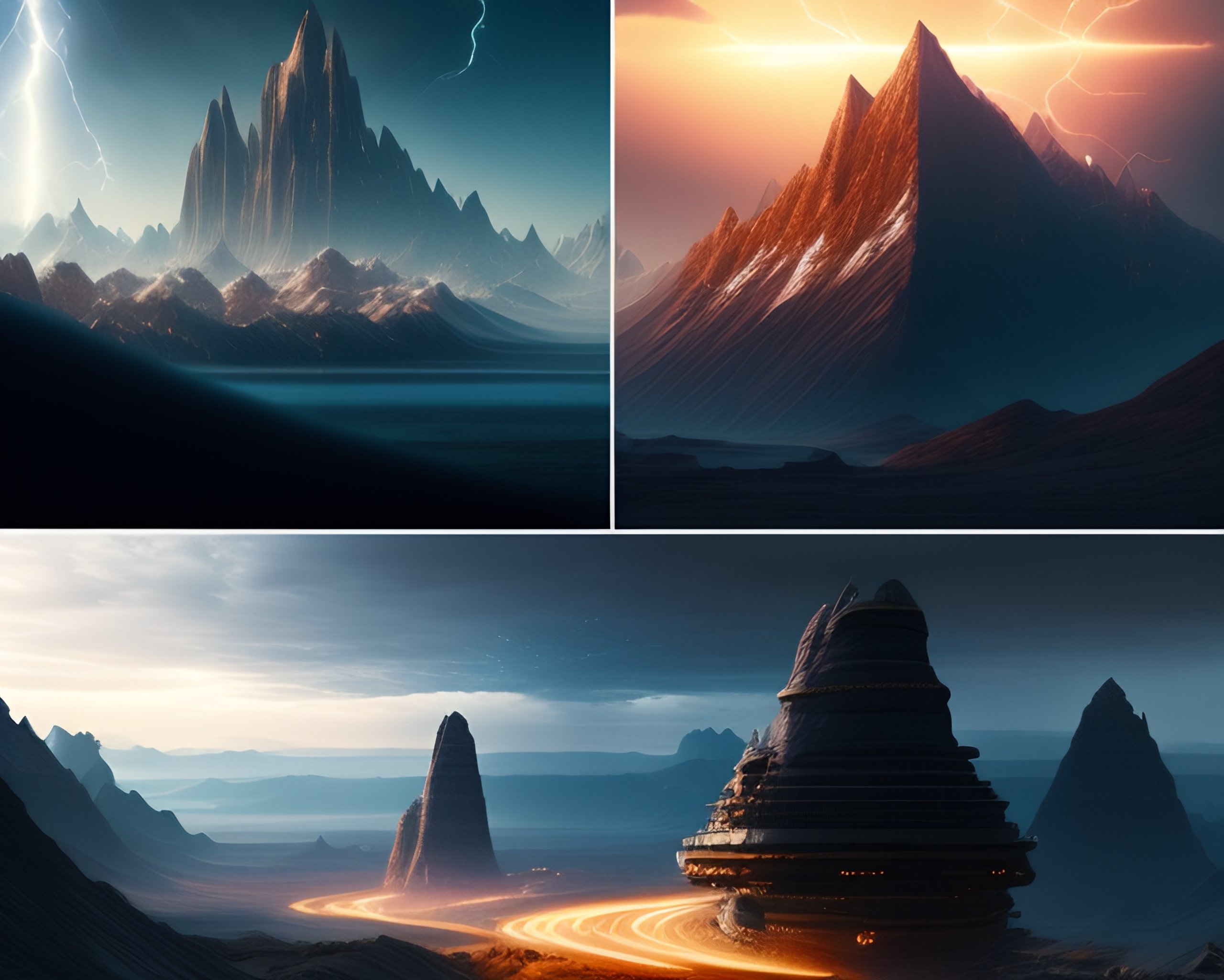 Lexica - Planet earth breaking in half, scenic, detailed, epic Steven ...