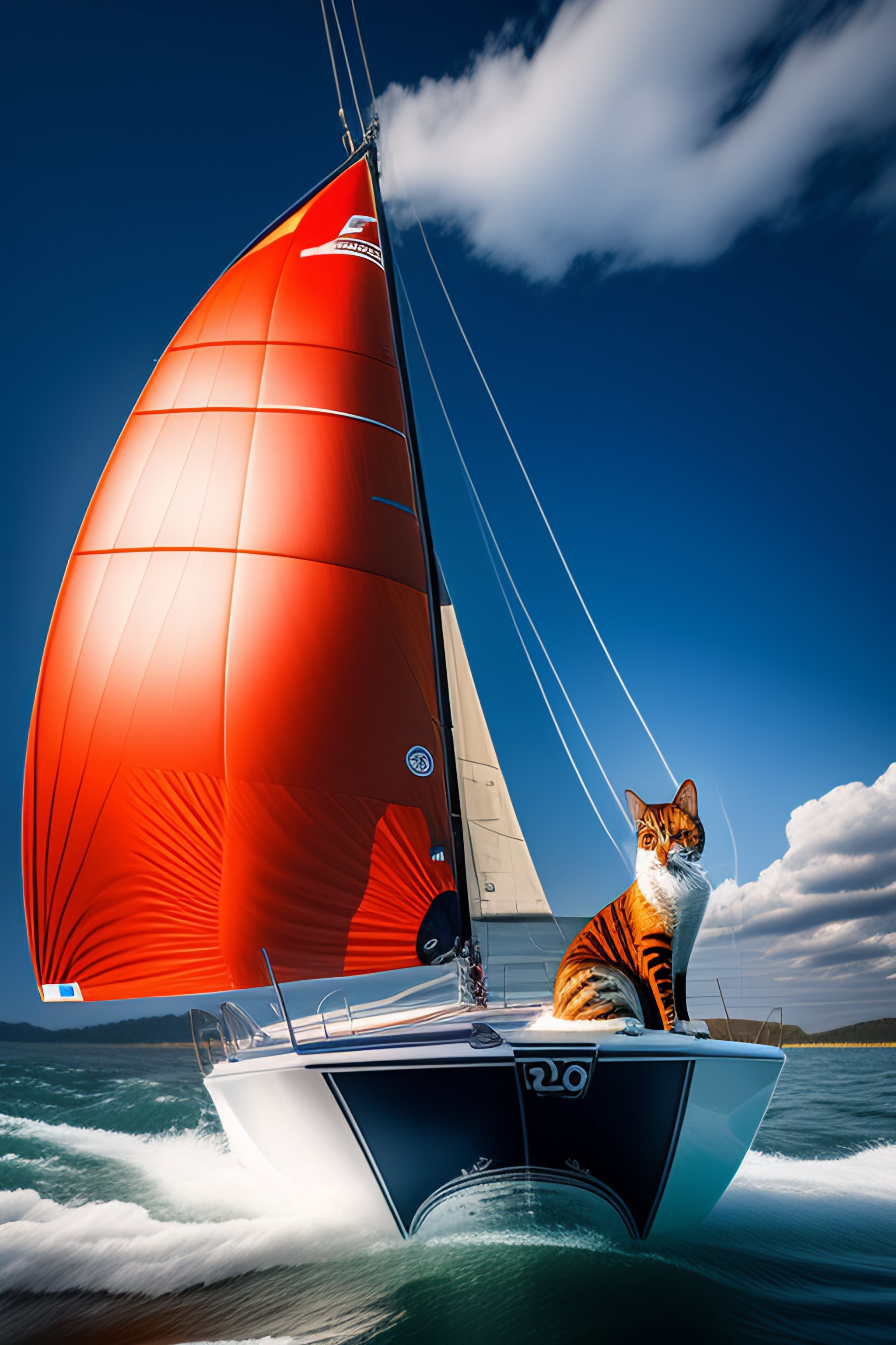Lexica - Sailing cat yachtsman