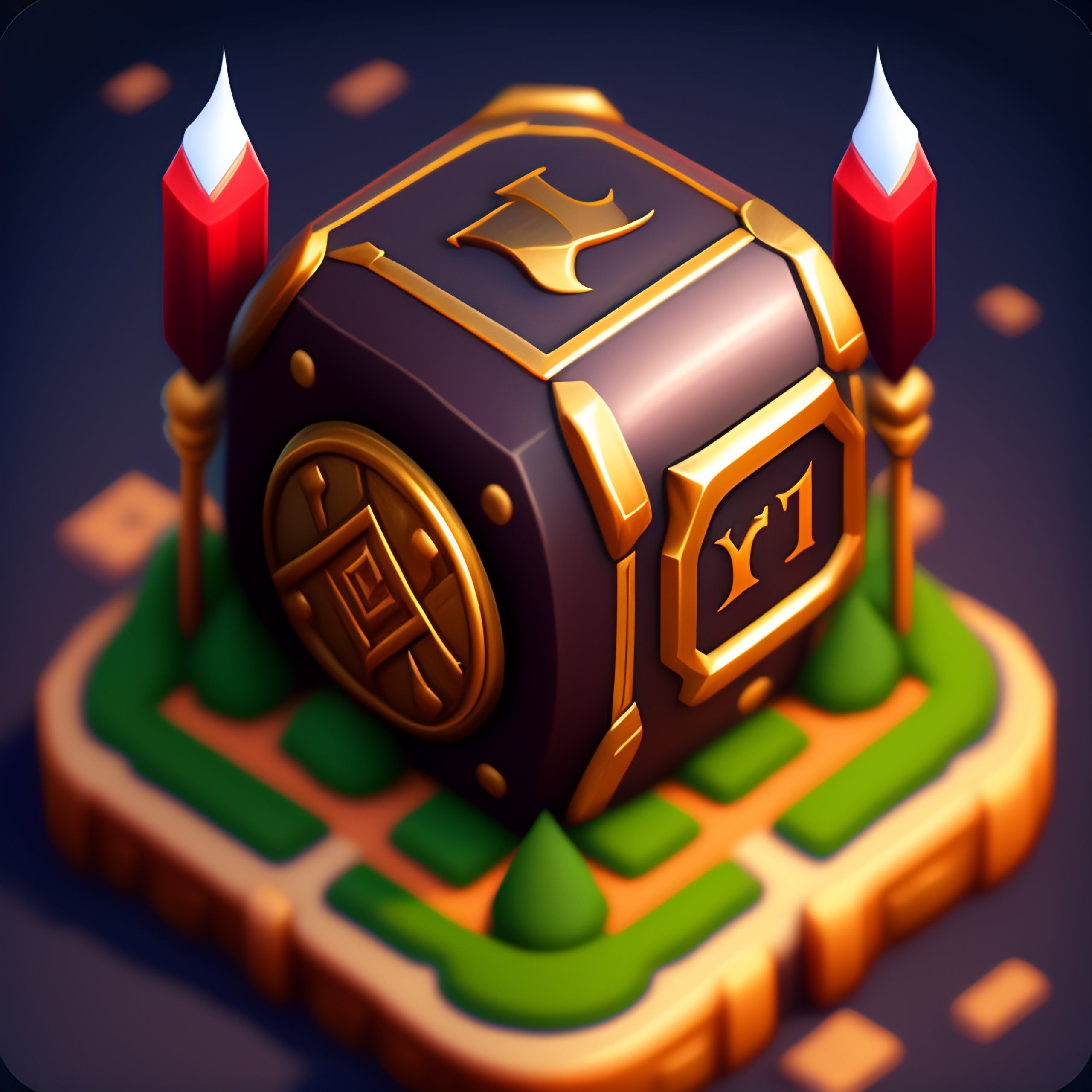 Lexica - Stylized RPG game icon tactic