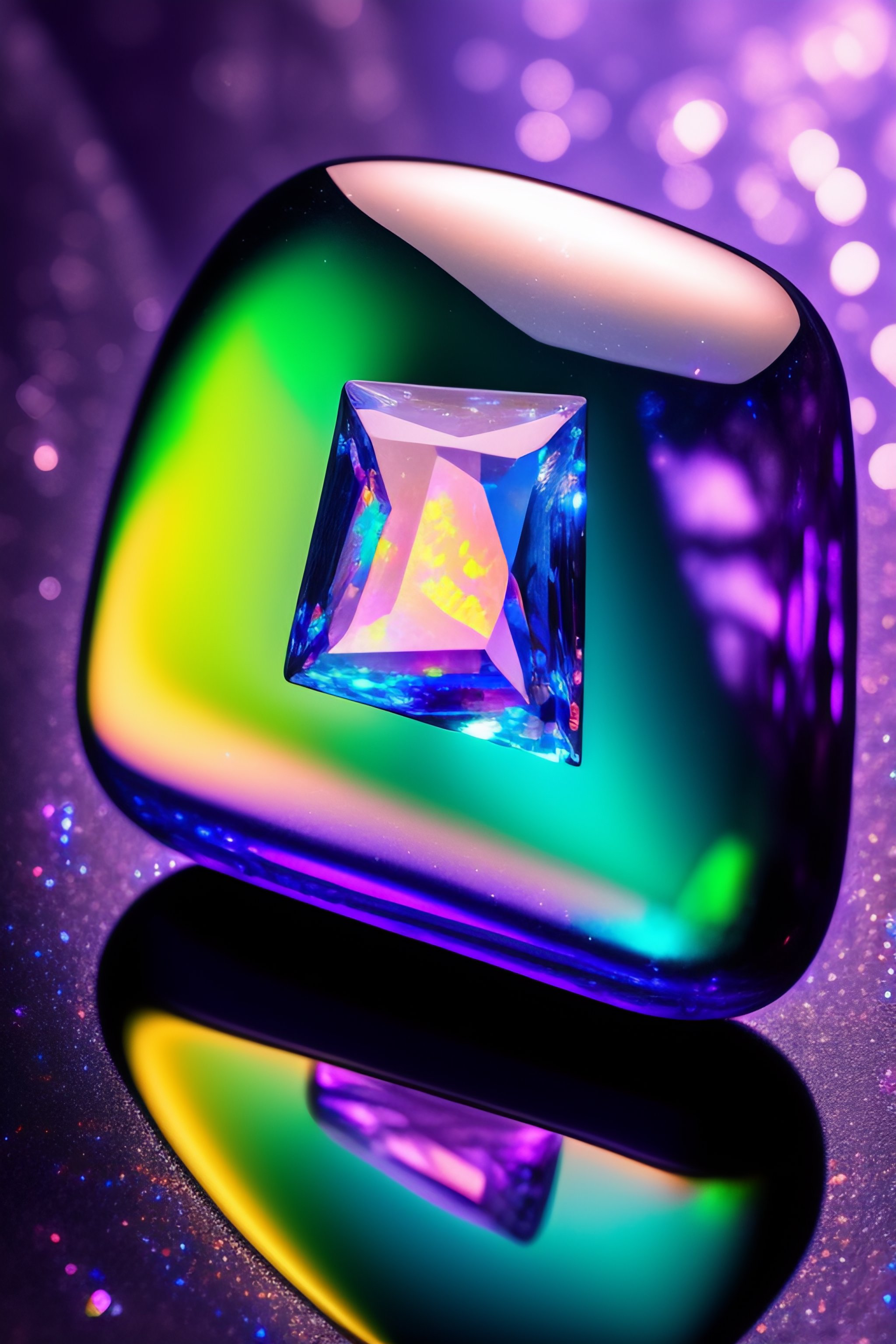 Lexica - A brilliant with colored reflections and interspersed with ...