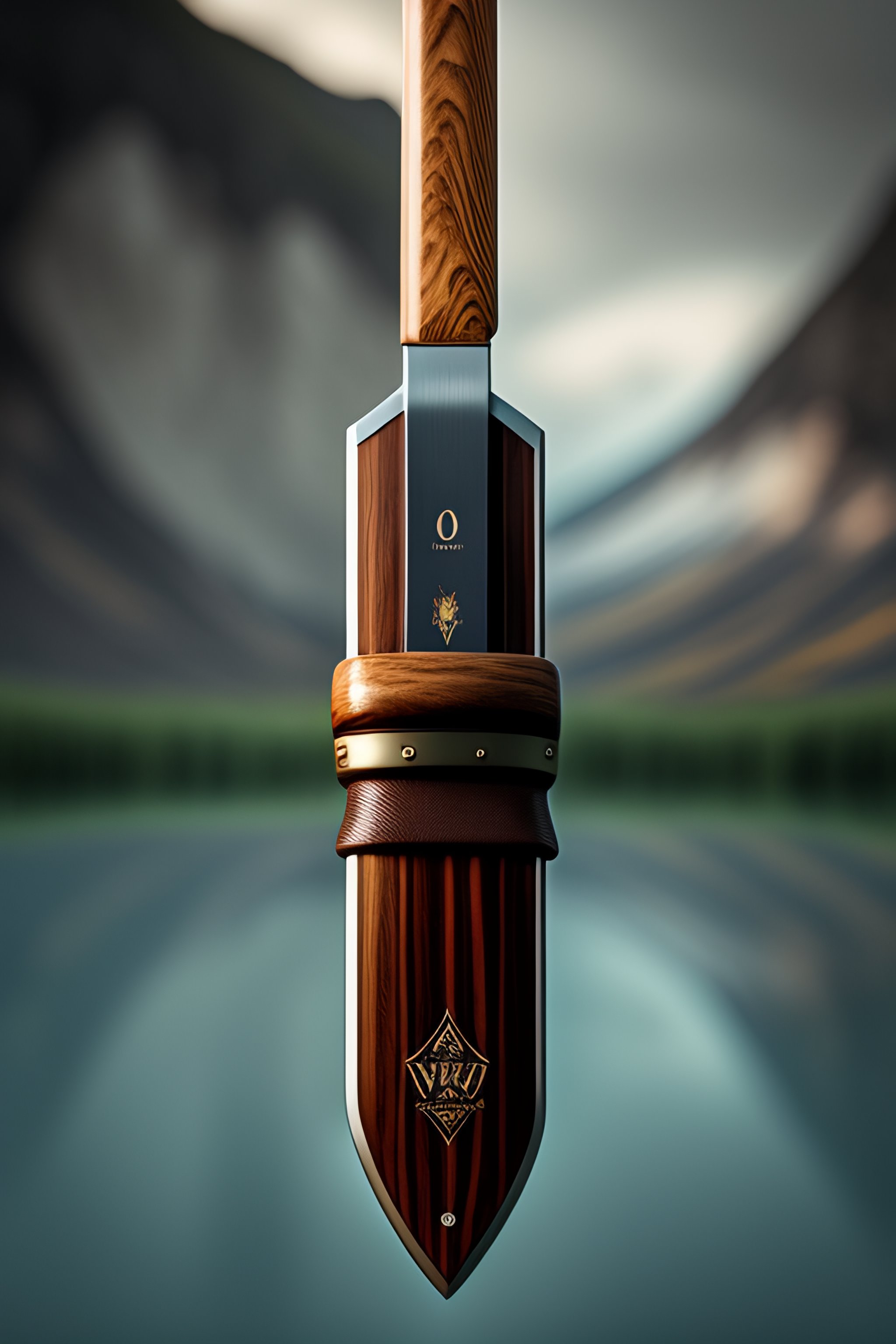 Lexica - Viking one eye scar, axe, woods