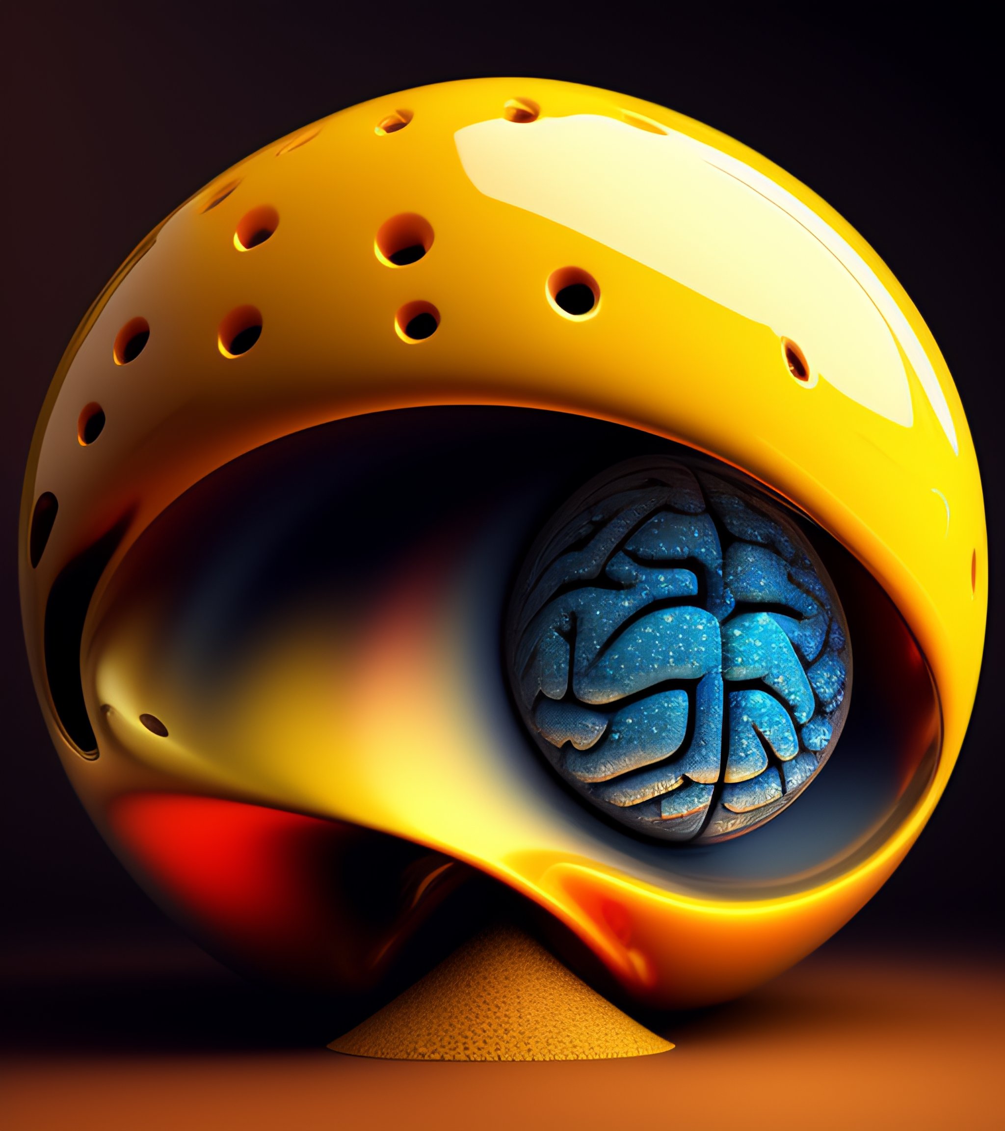 Lexica - Artificial intelligence brain, hyper realistic, Salvador Dali ...