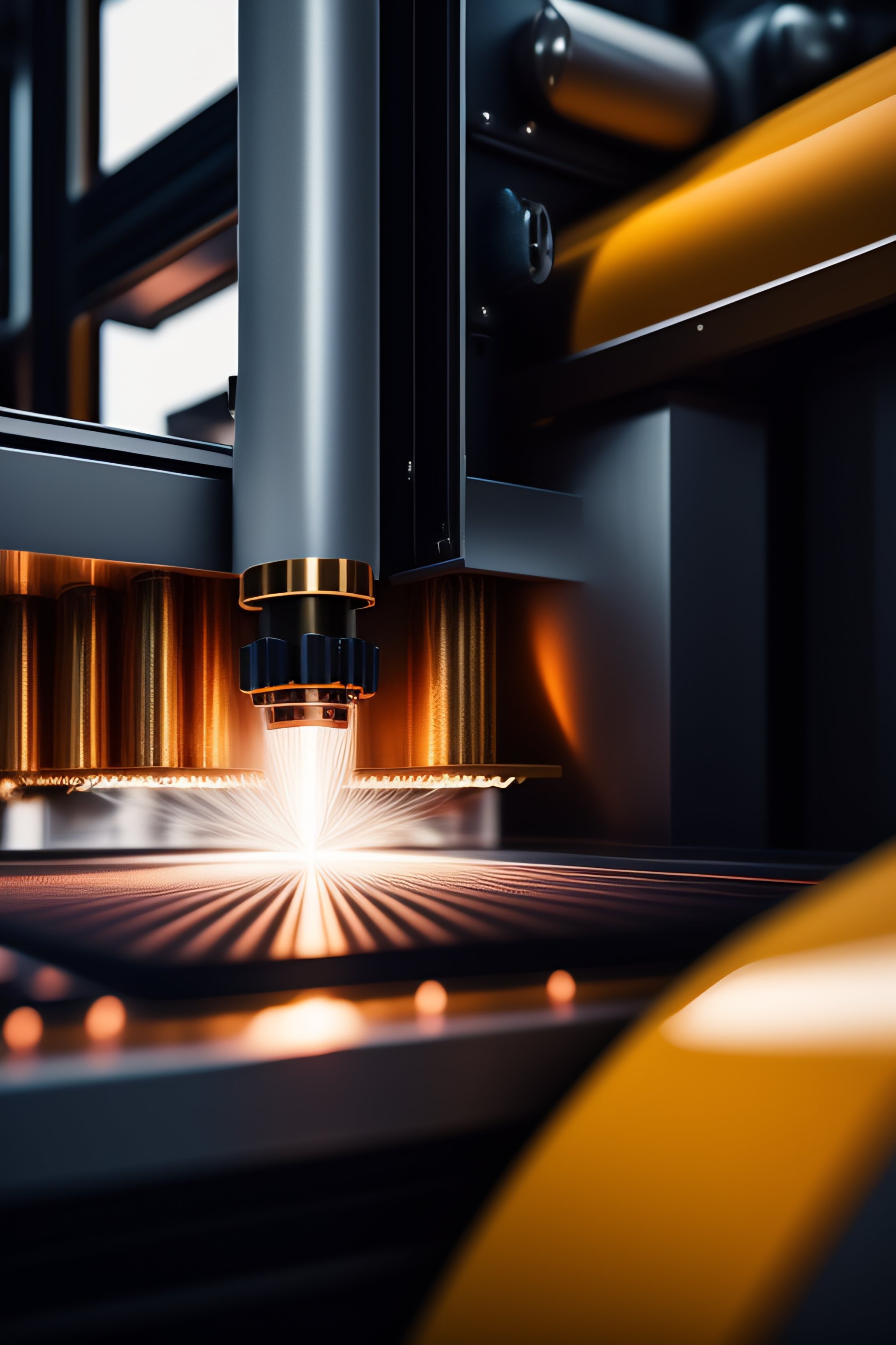 Lexica - Portrait of a laser welding machine