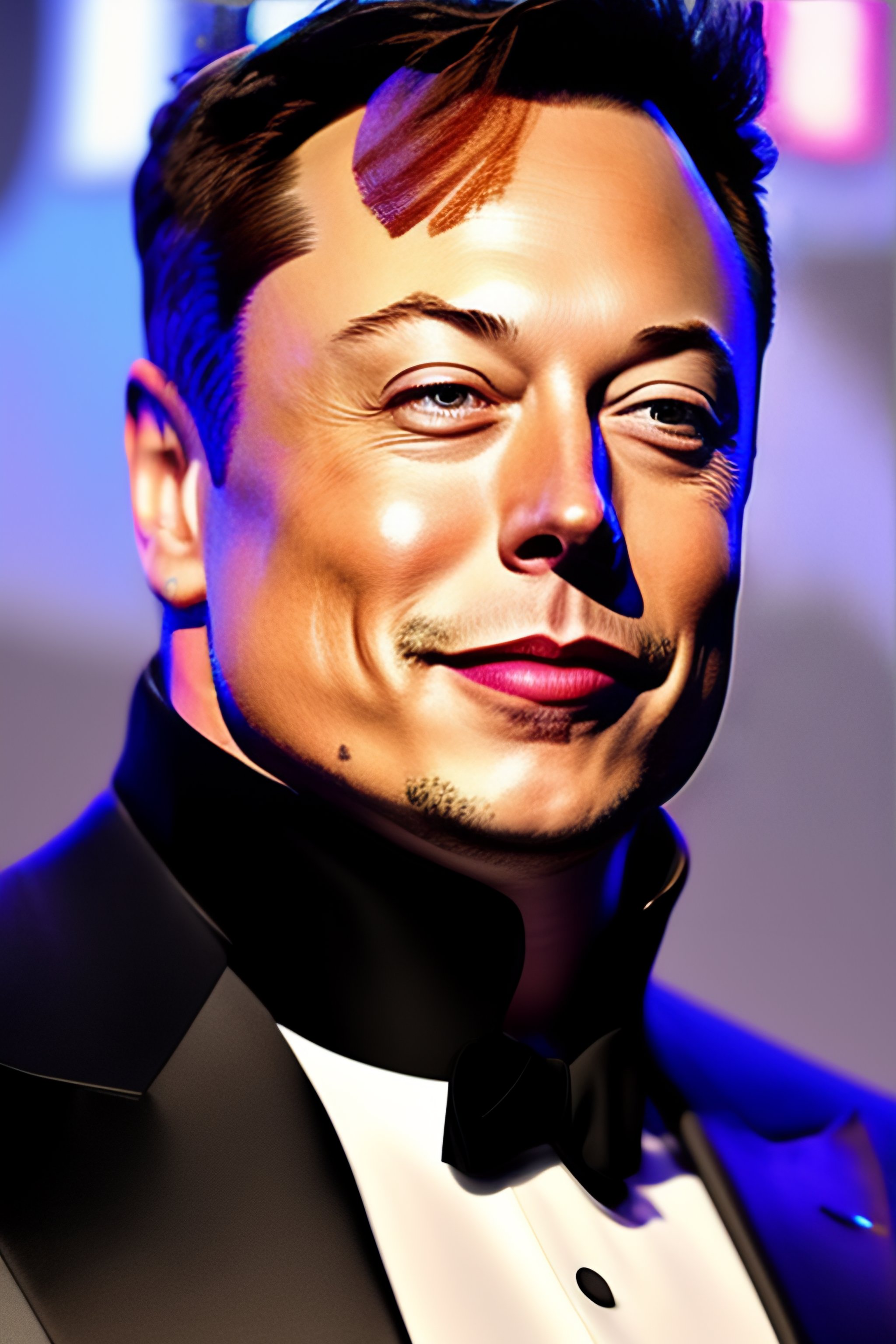 Lexica - Elon Musk dressed with Mass Effect armor