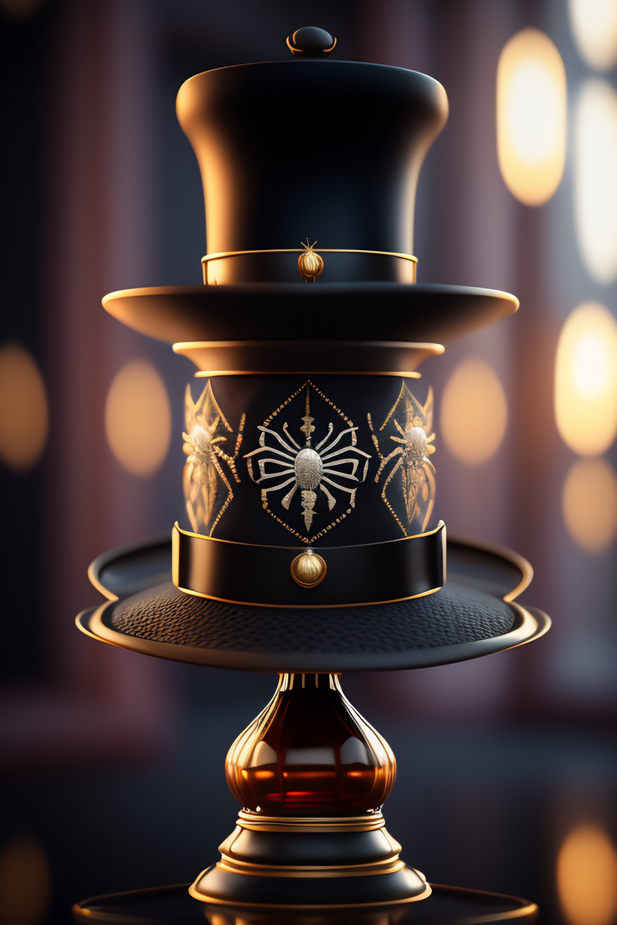 Lexica - Spider wearing a top hat, ultra realistic, concept art ...