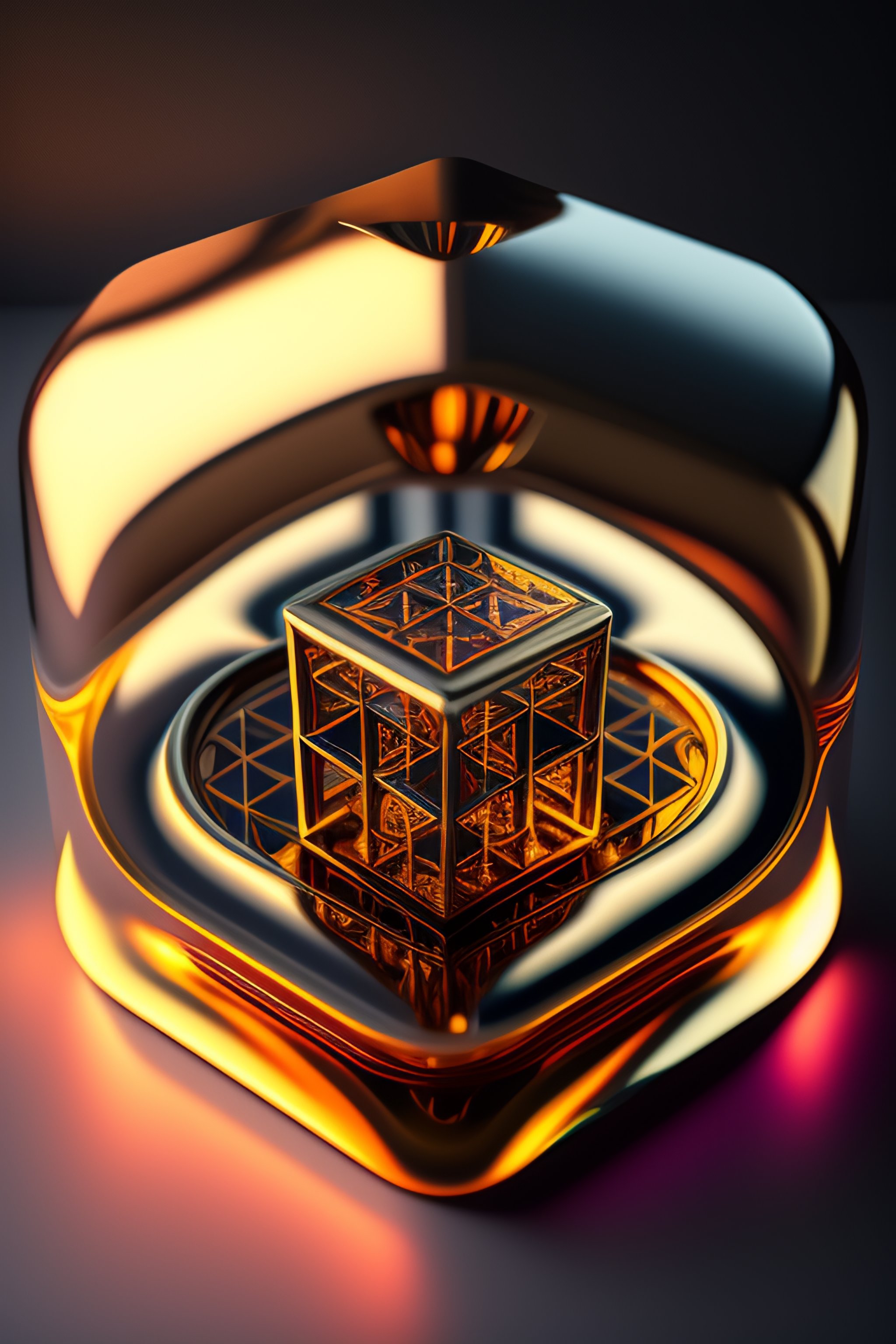 Lexica - A stunning photography of a realistic beaulifull mirrored ...