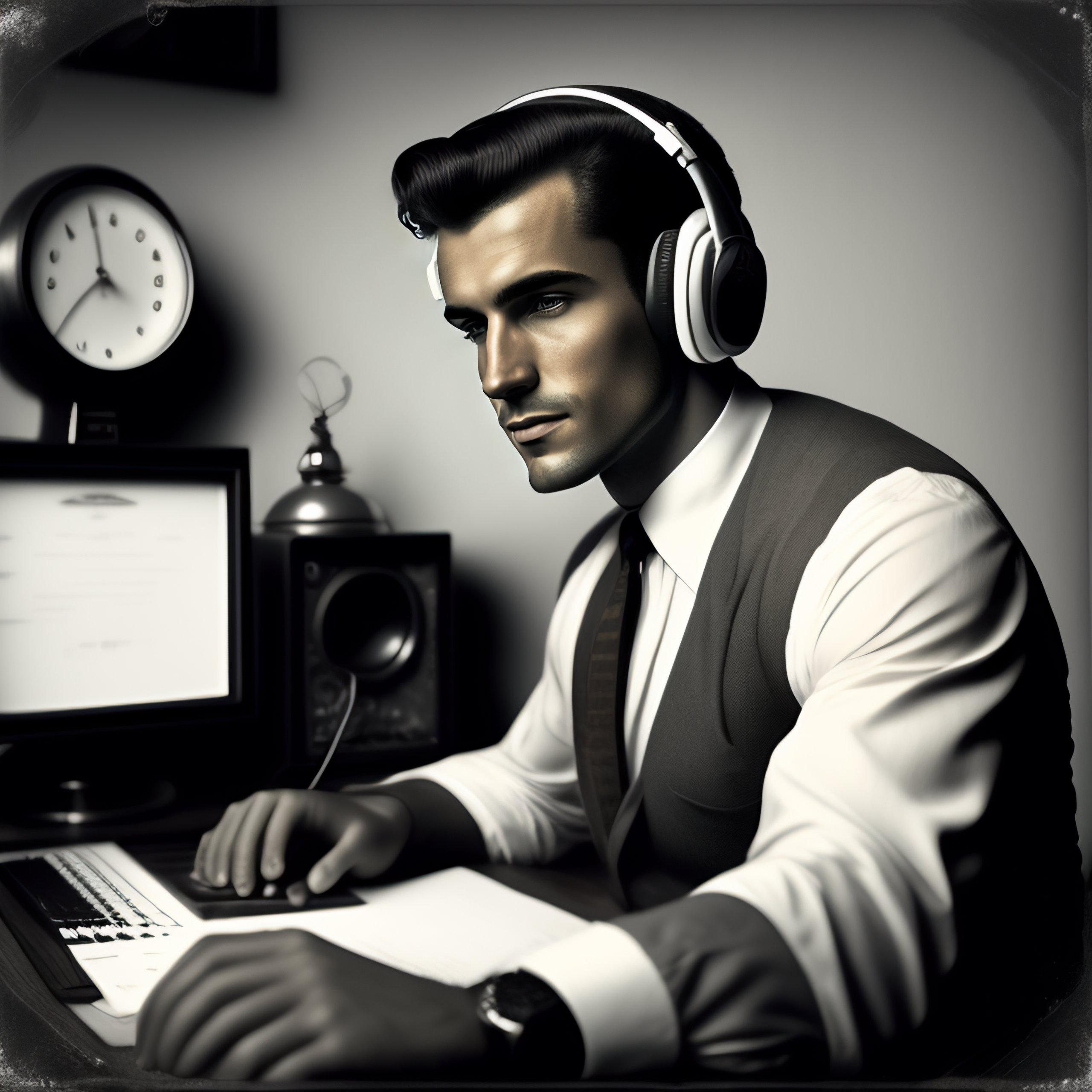 Lexica - White caucasian romanian male computer programmer with ...