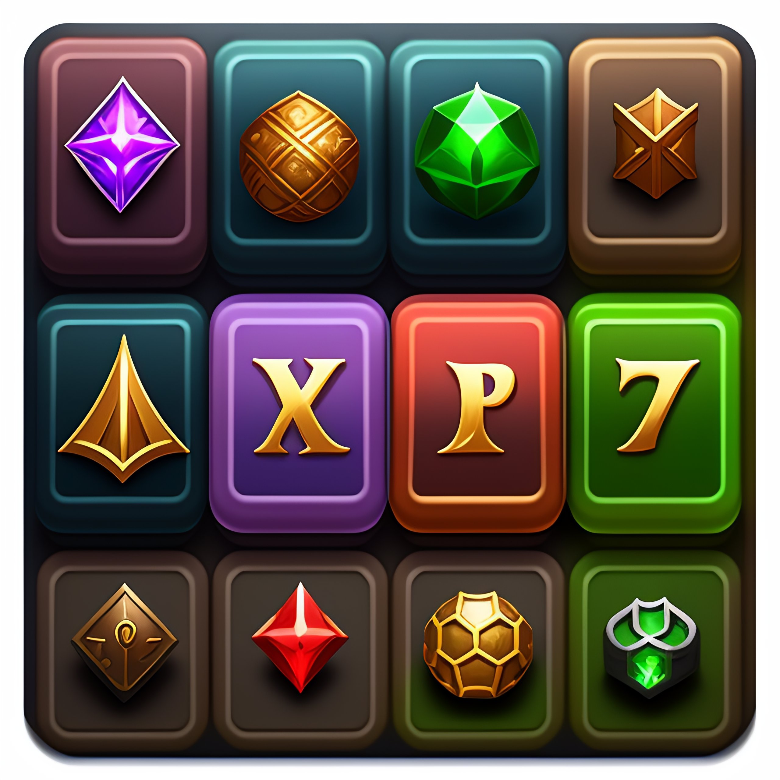 Lexica - Stylized RPG game icons spell