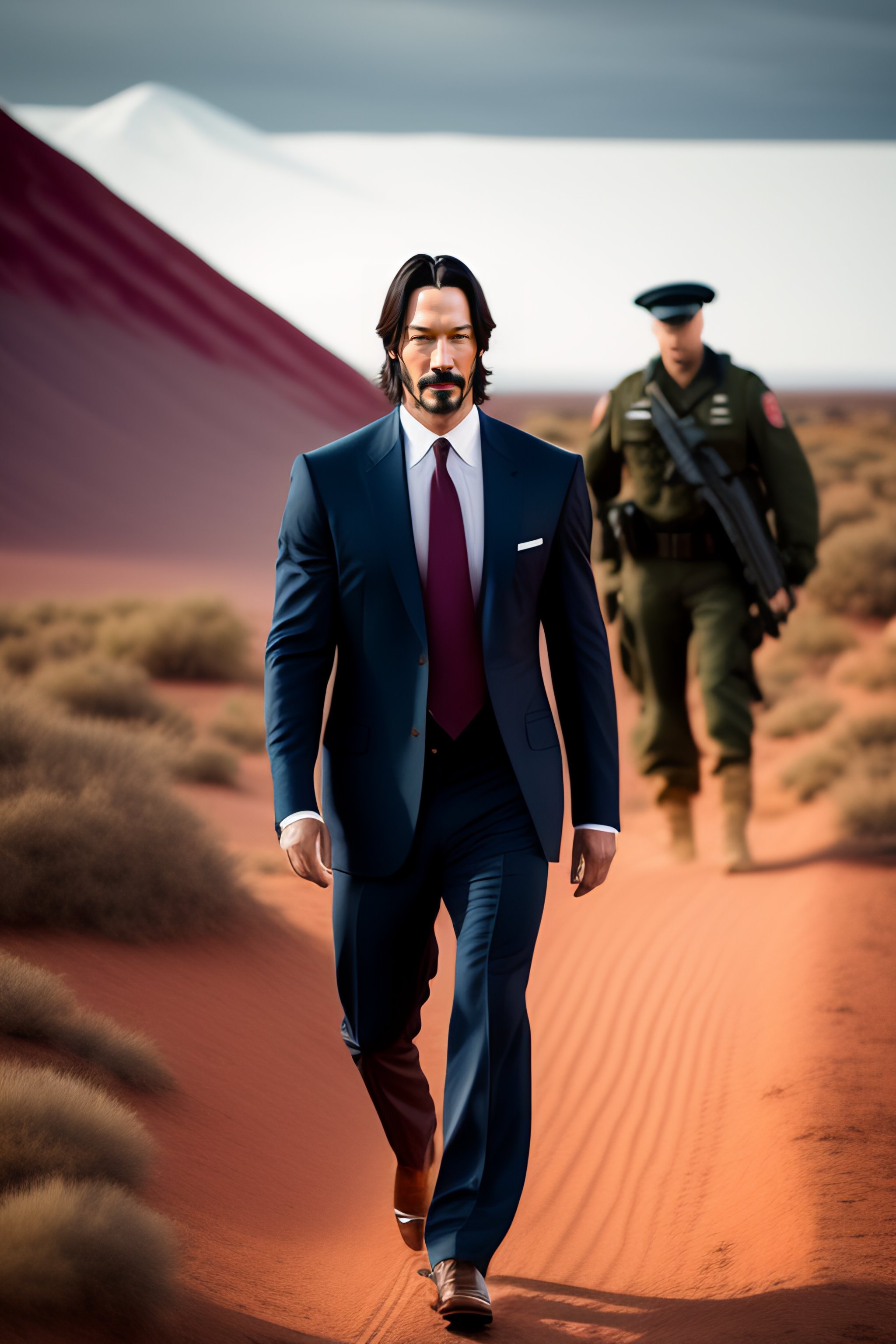 Lexica - Santa Keanu reeves