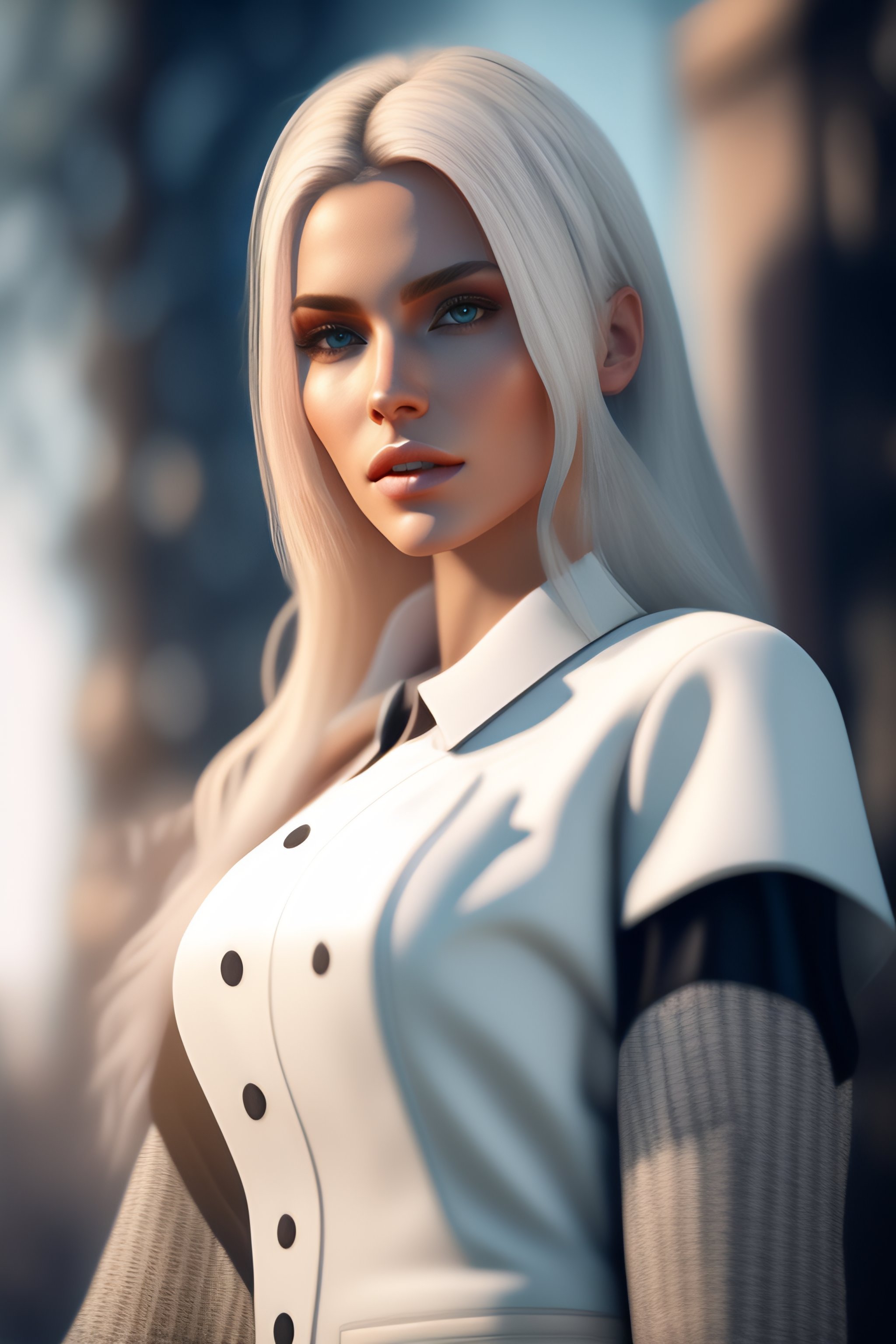 Lexica - [full body + slavic beauty + girly + glamorous + clothes black ...