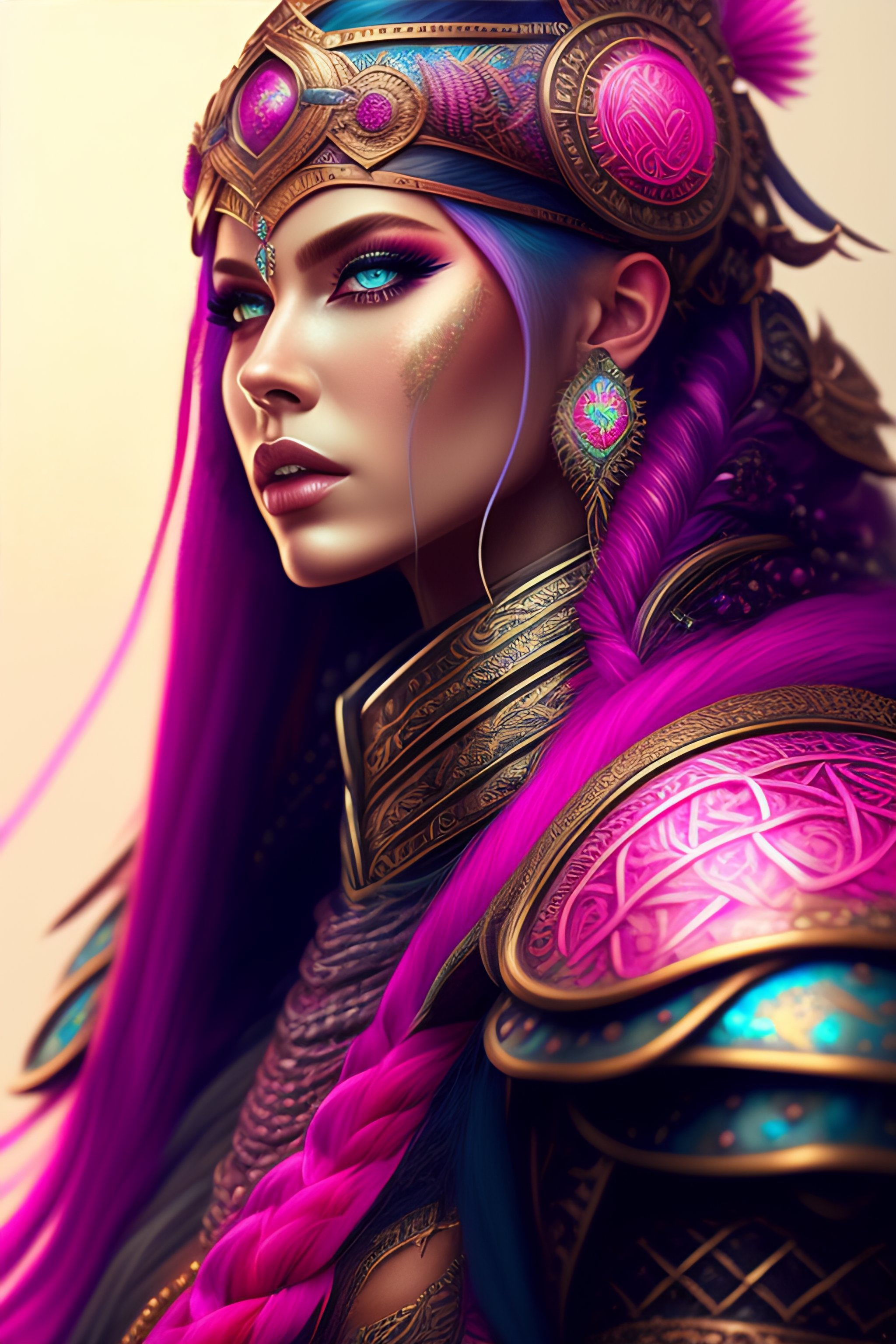 Lexica - Hyper detailed ultra sharp, vibrant aesthetic, vikingpunk ...