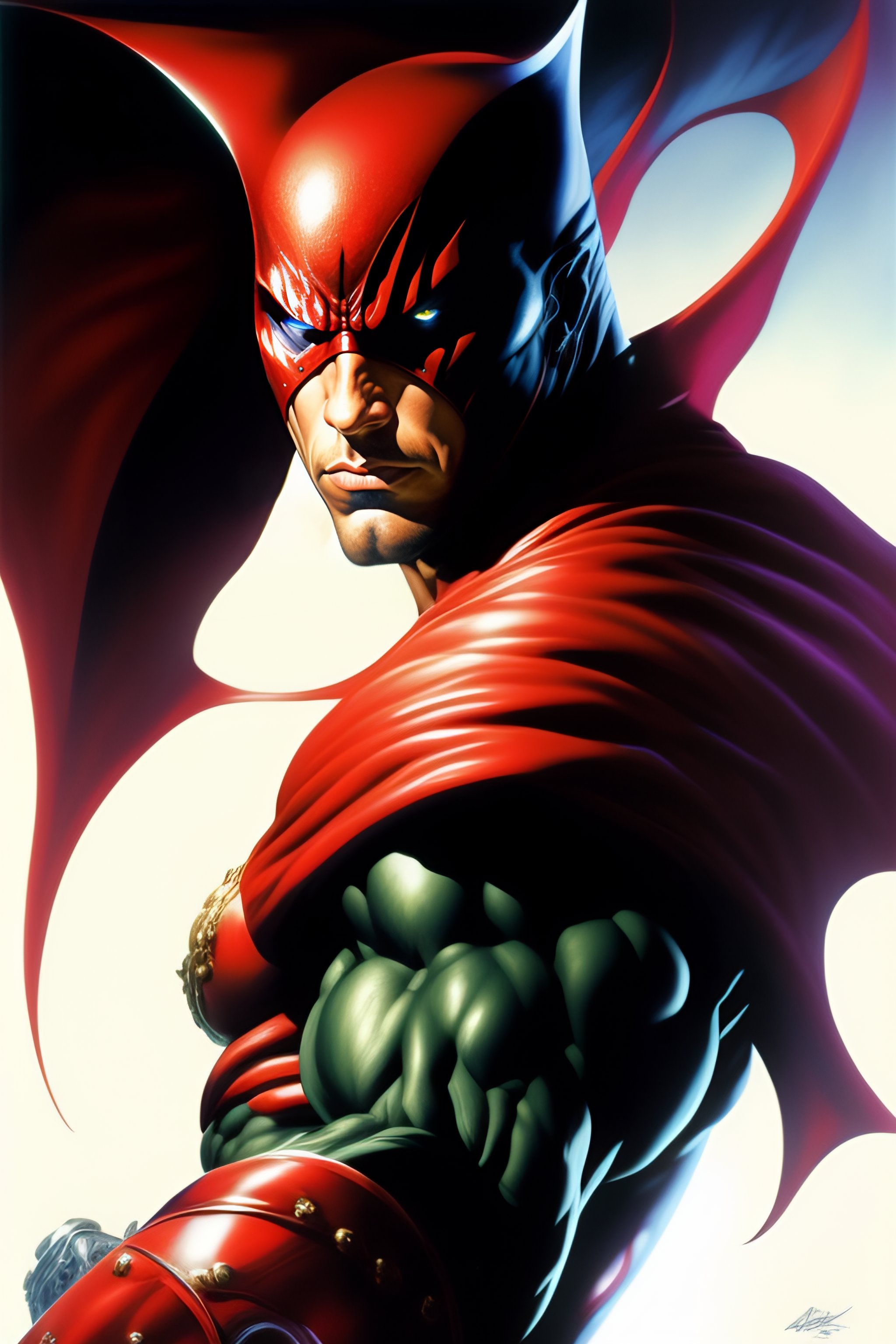 Lexica - Spawn art by alex ross 4k hd