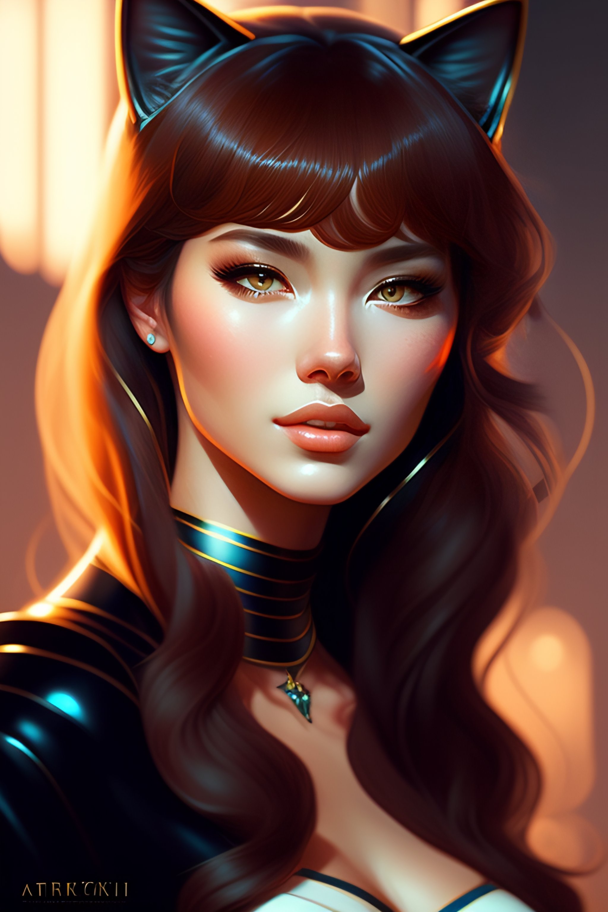 Lexica - Cat, highly detailed, digital painting, portrait, artstation ...