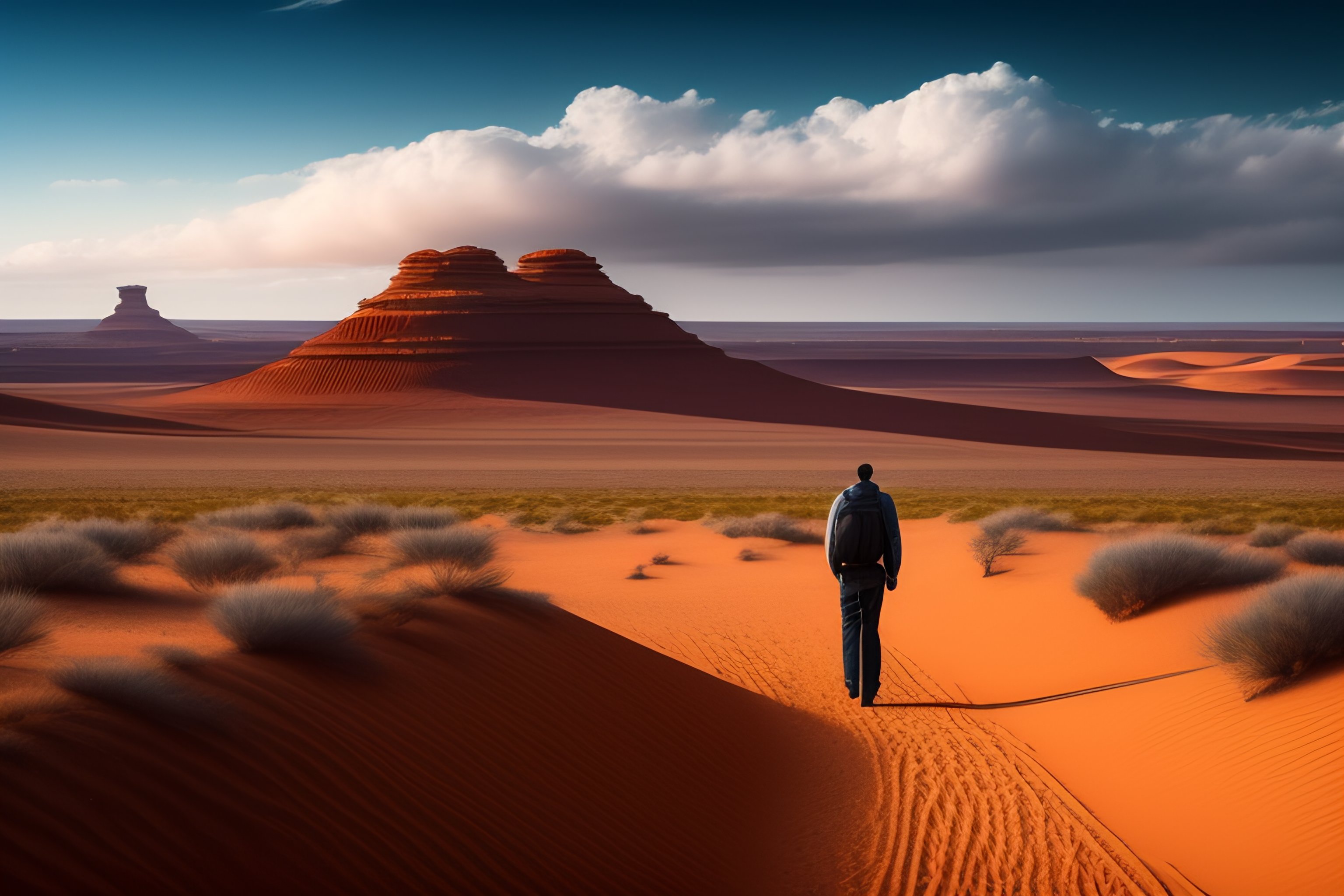 Lexica - A man rejecting the world