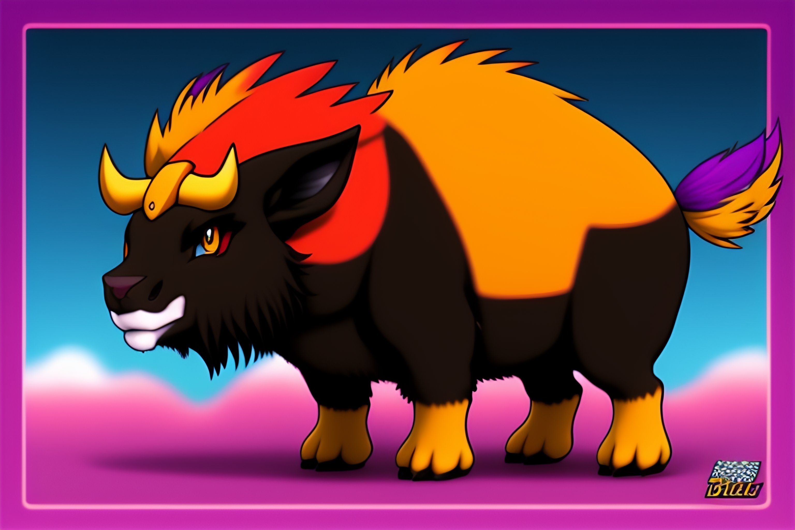 Lexica - Buffalo Bill but as a pokemon, in pokemon style