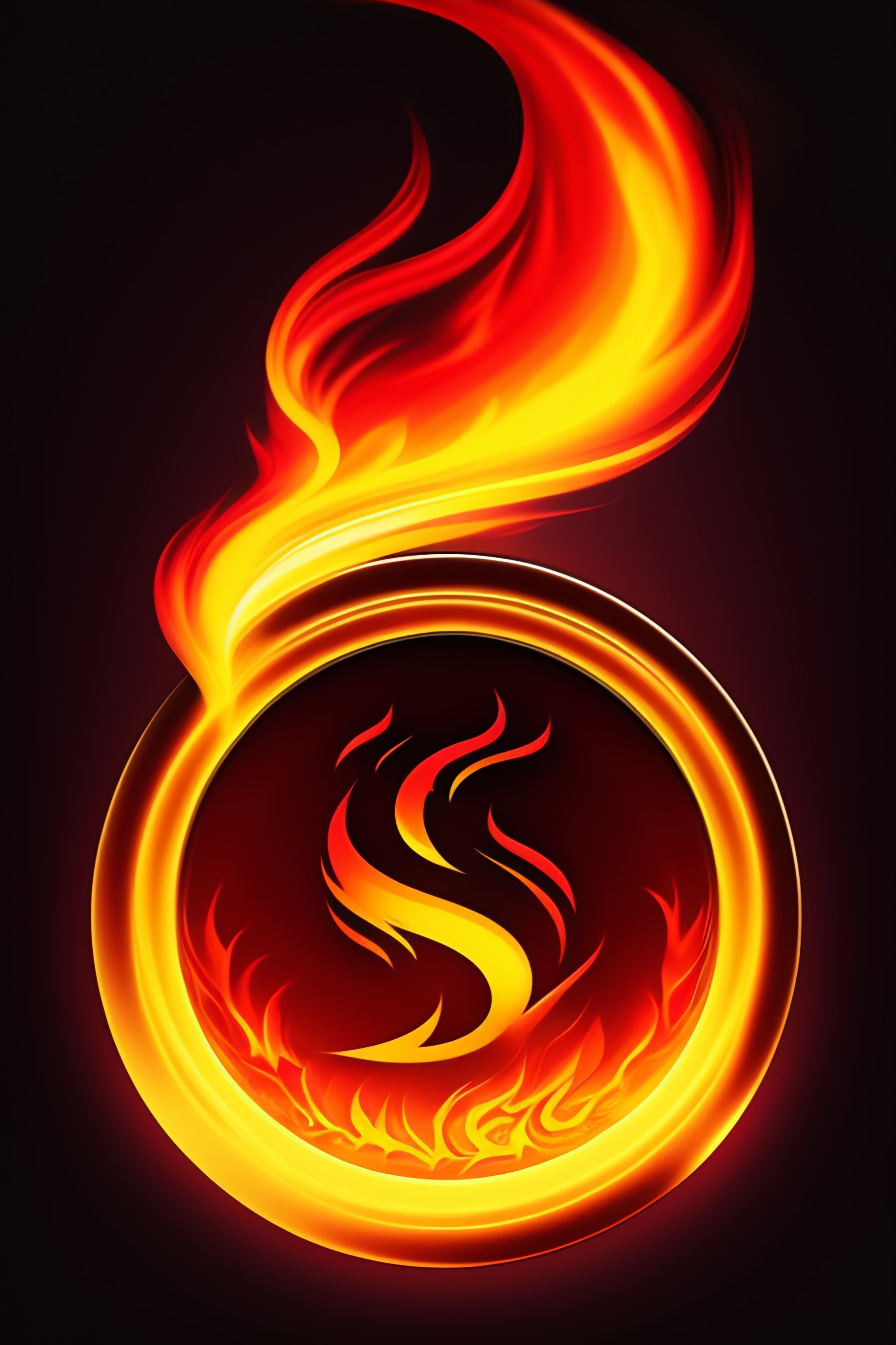 Lexica - Brand identification symbol for a flaming bat smoke cloud ...