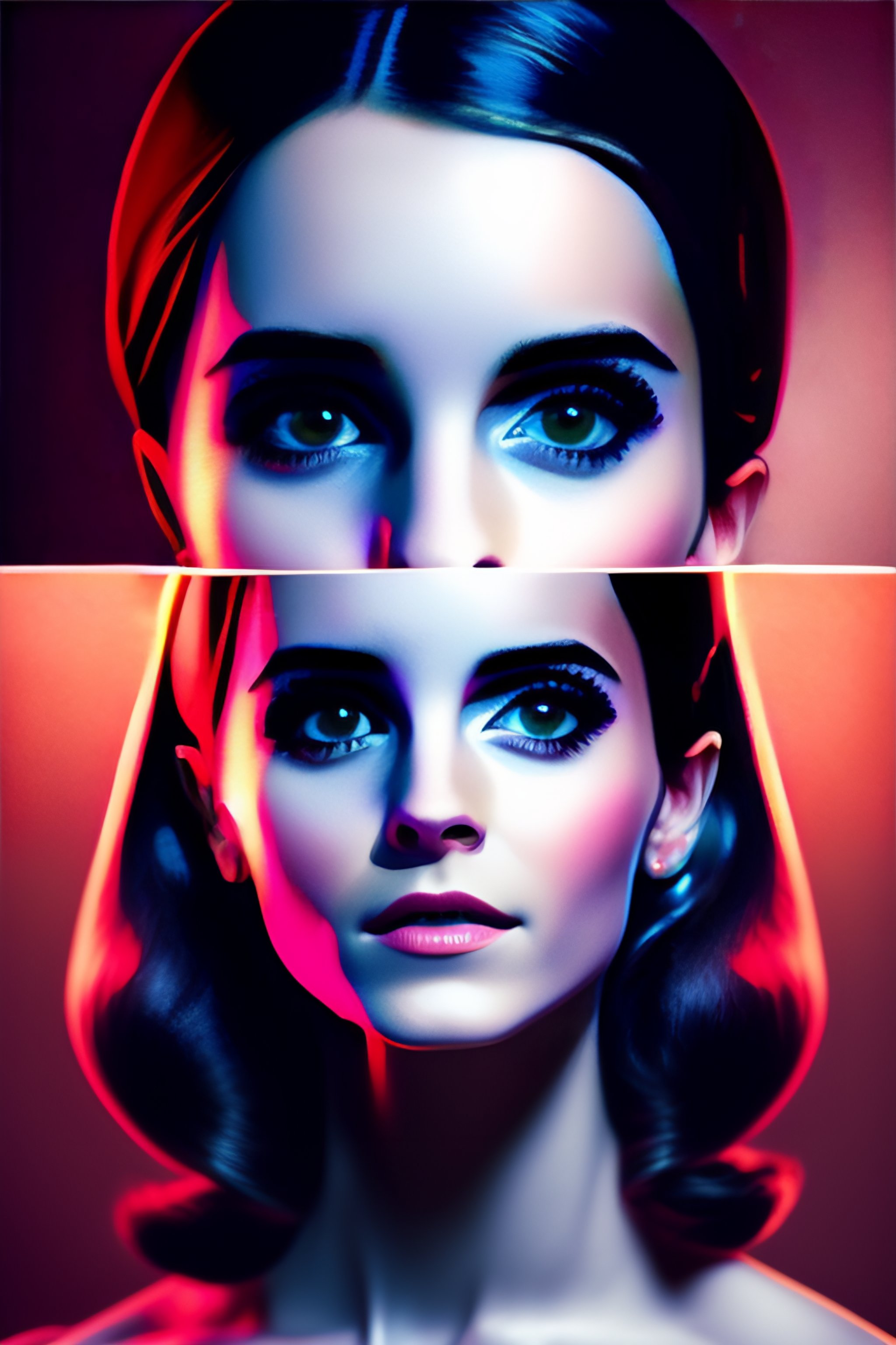 Lexica - Mars attack's alien with the face of Emma Watson