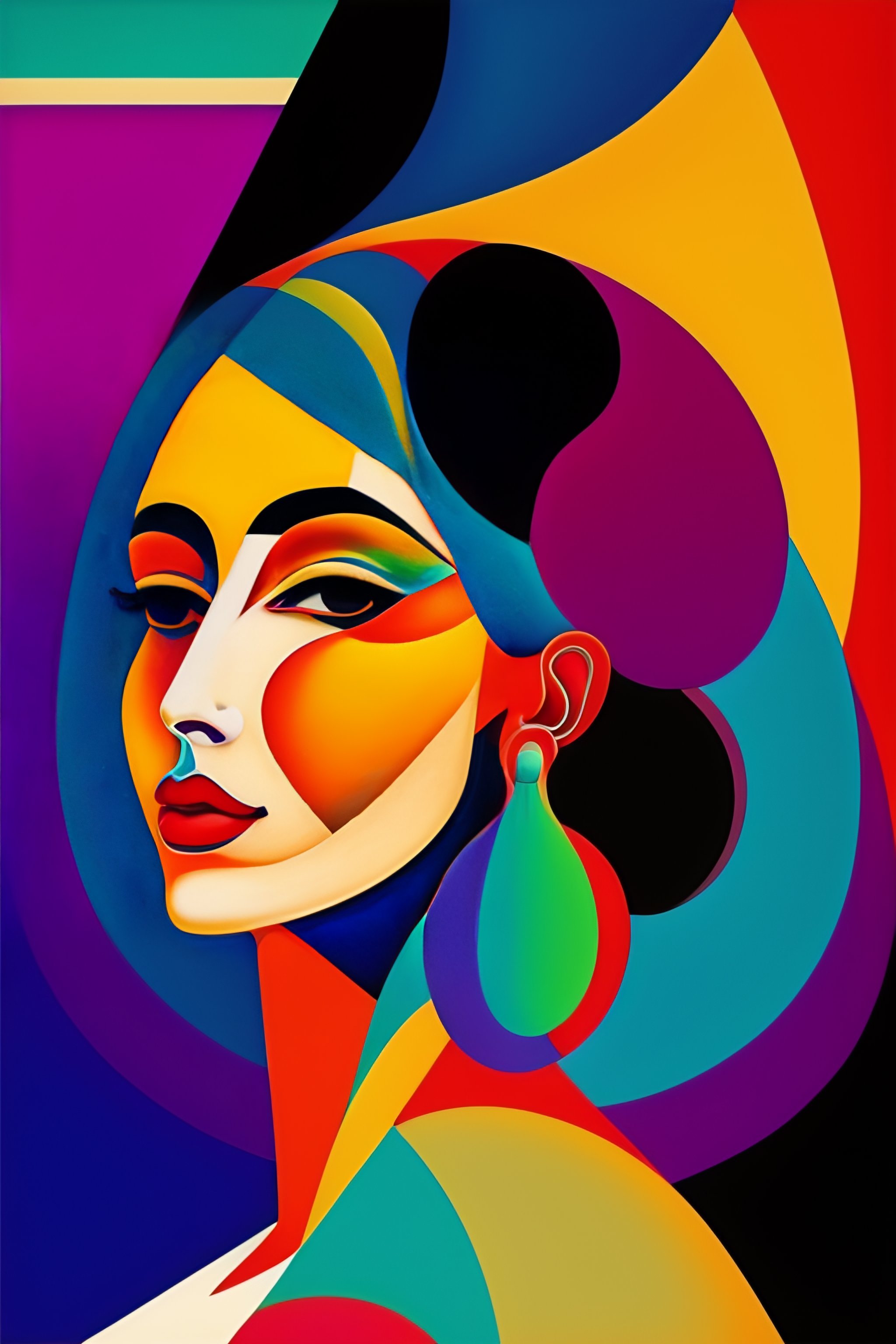 Picasso Abstract Portrait
