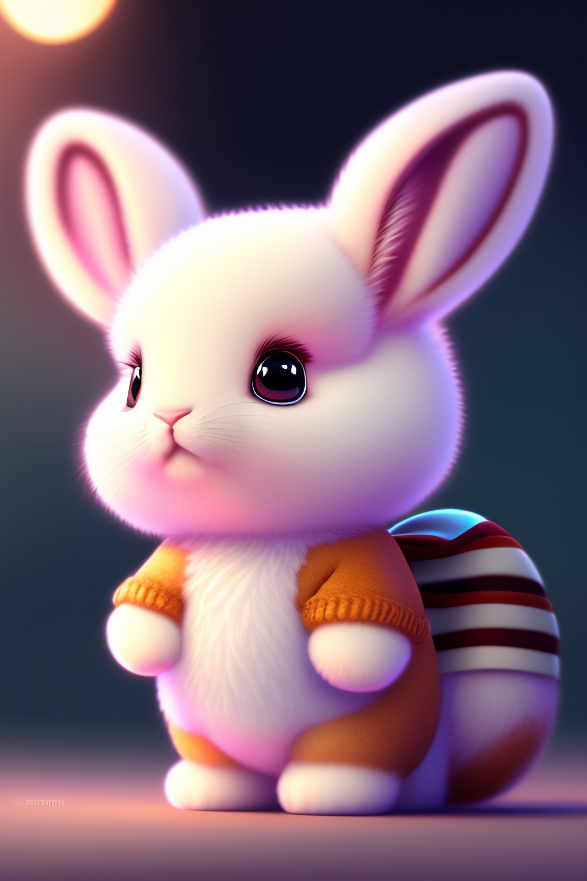 Really Cute Cartoon Bunnies
