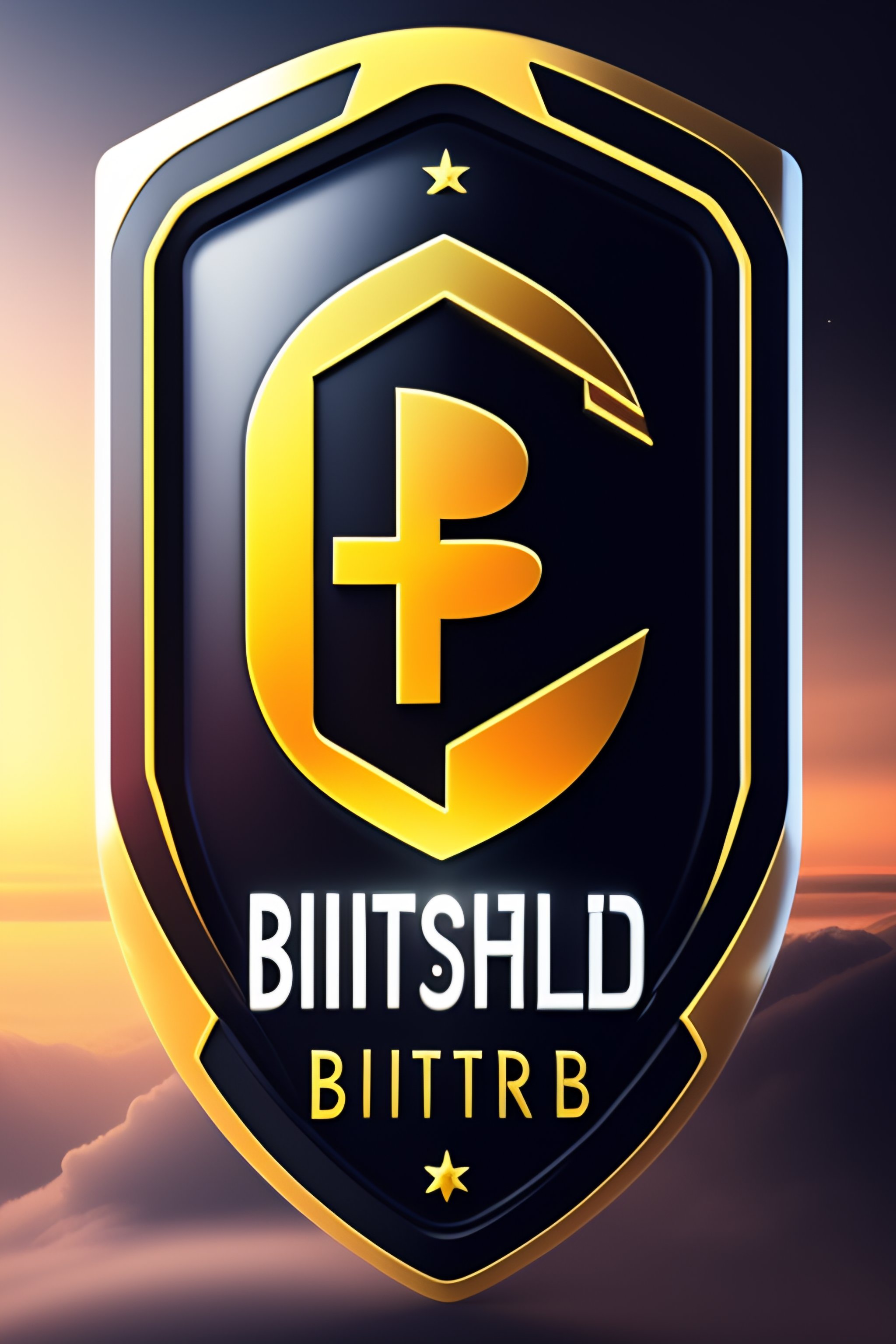 Lexica - Logo, 3 B, BBB, shiel, armor, estrellas, letter B, icon, bitcoin, BitCache, BitCrypt ...