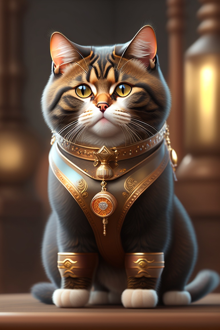 Lexica - Steampunk cat, octane render, hyper realistic, --ar 2:3 --q 2